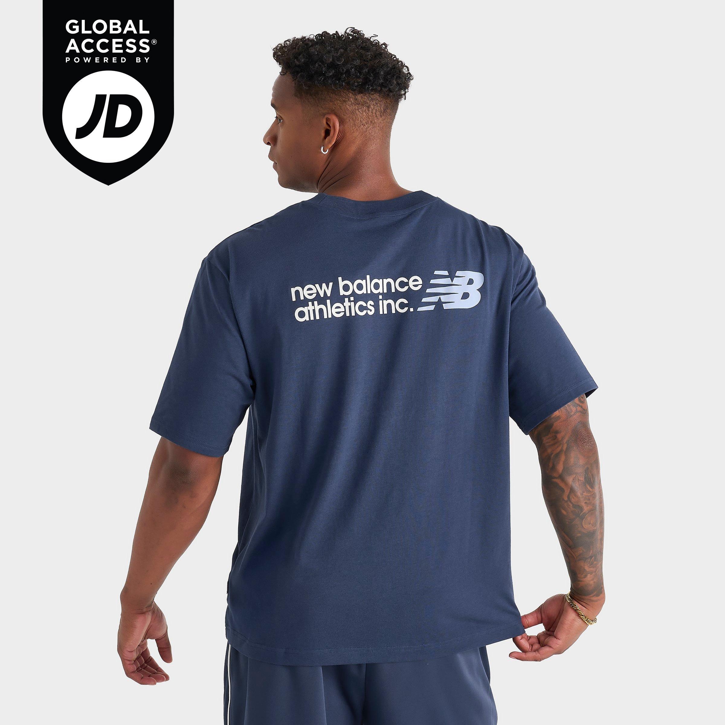 Click here for New Balance Mens Flying NB Logo Oversized Graphic... prices