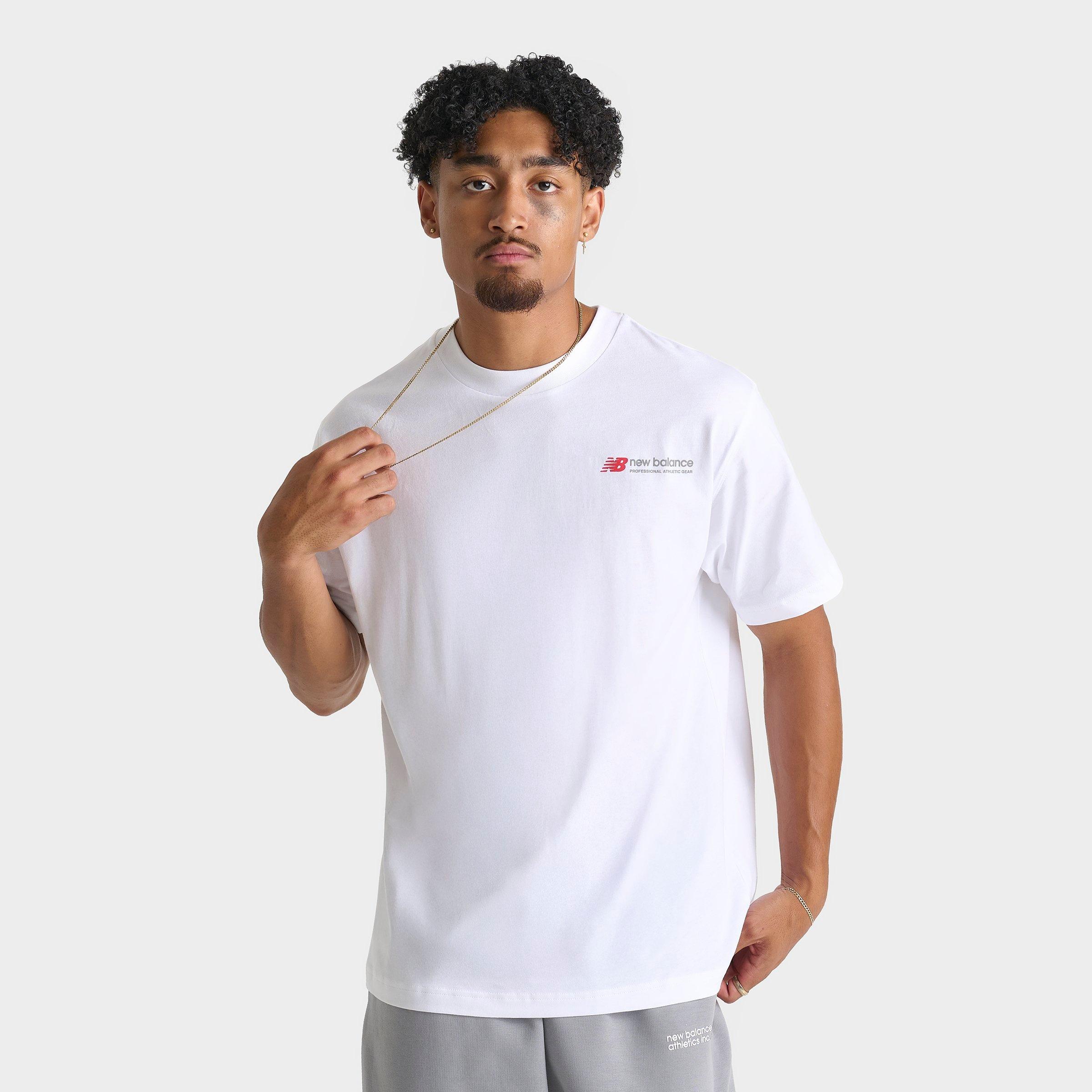 Click here for New Balance Mens APC T-Shirt in White Size: Small prices