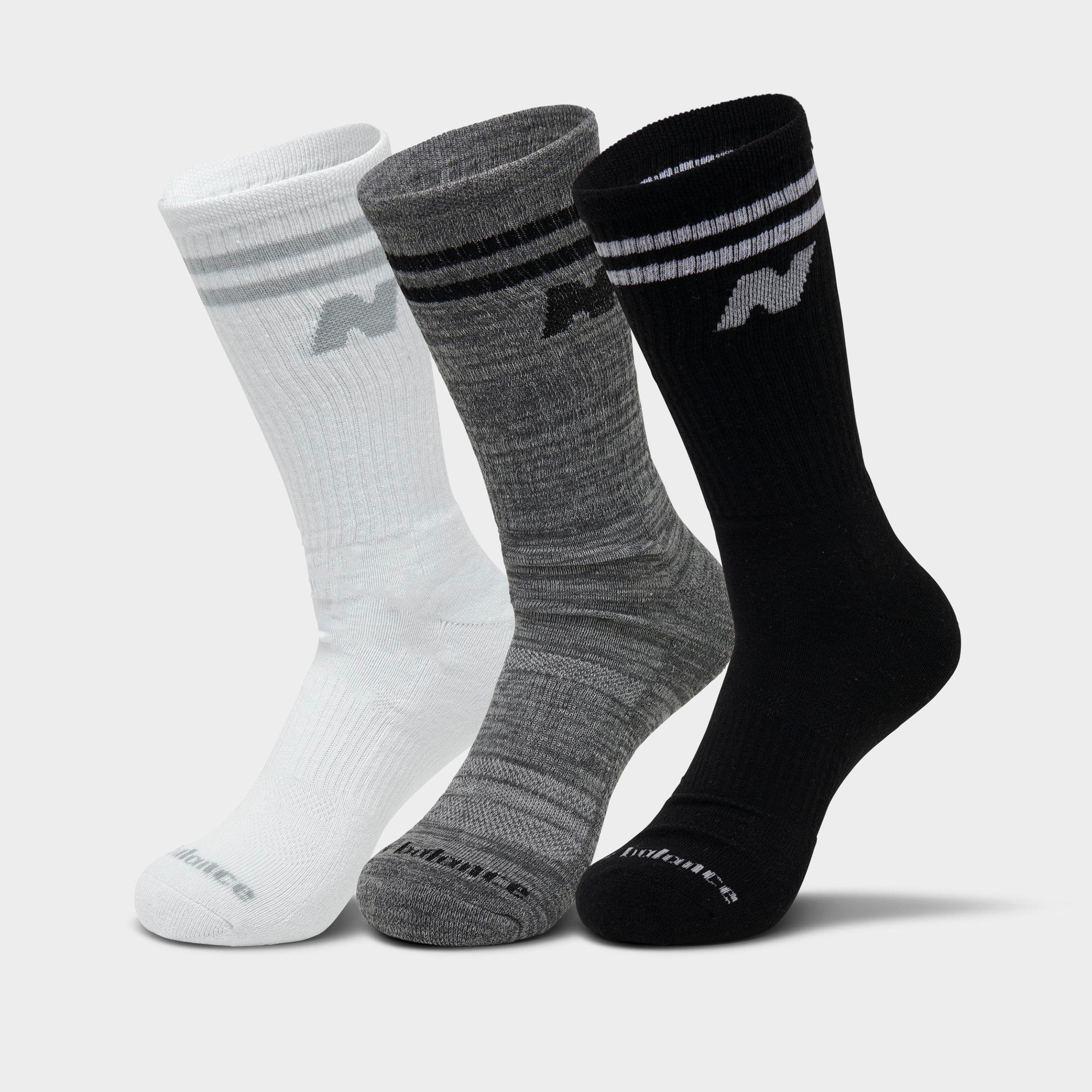 Click here for New Balance Varsity Stripe Crew Socks (3-Pack) in... prices