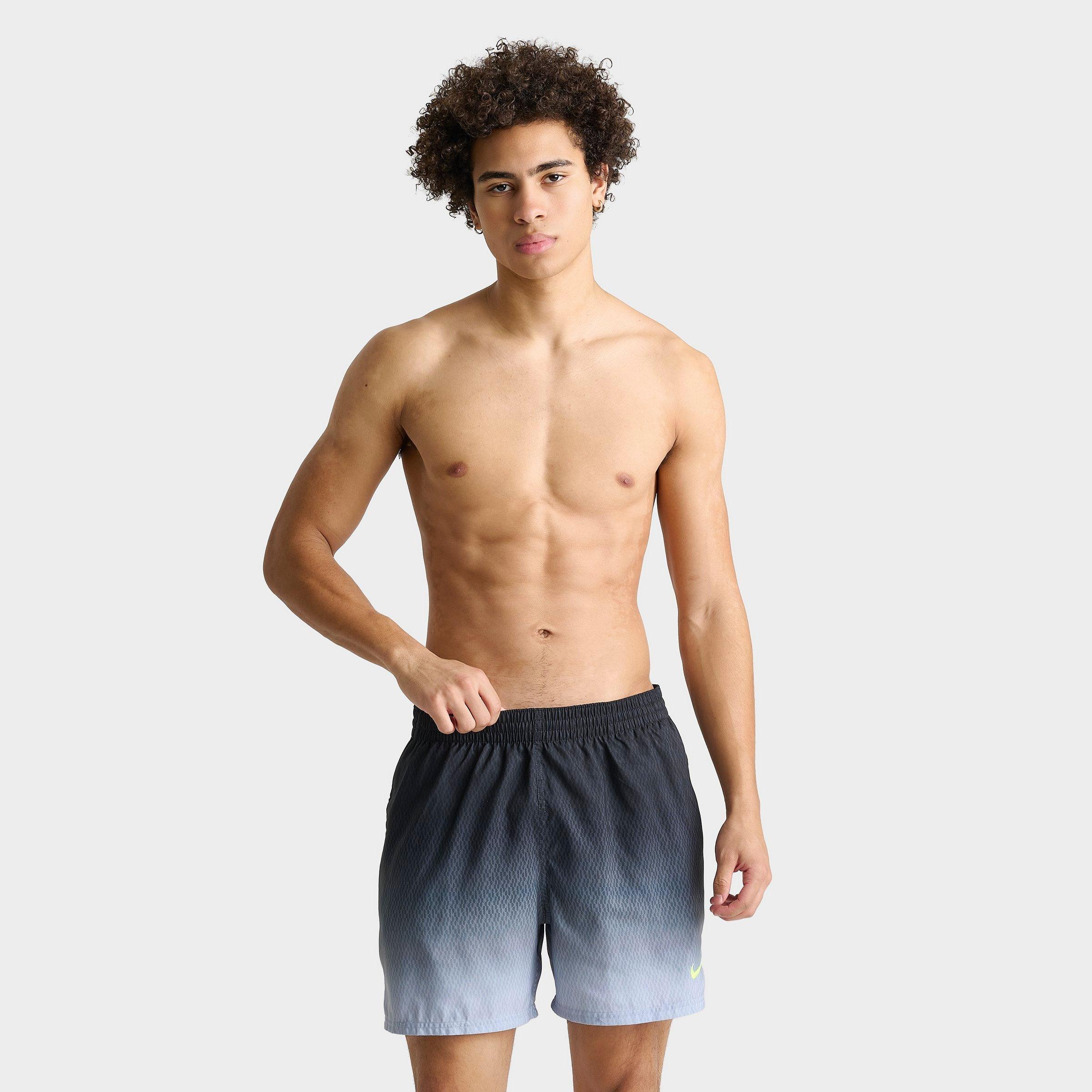 Click here for Nike Mens Fade Swim Shorts in Black/Grey/Neon Size... prices