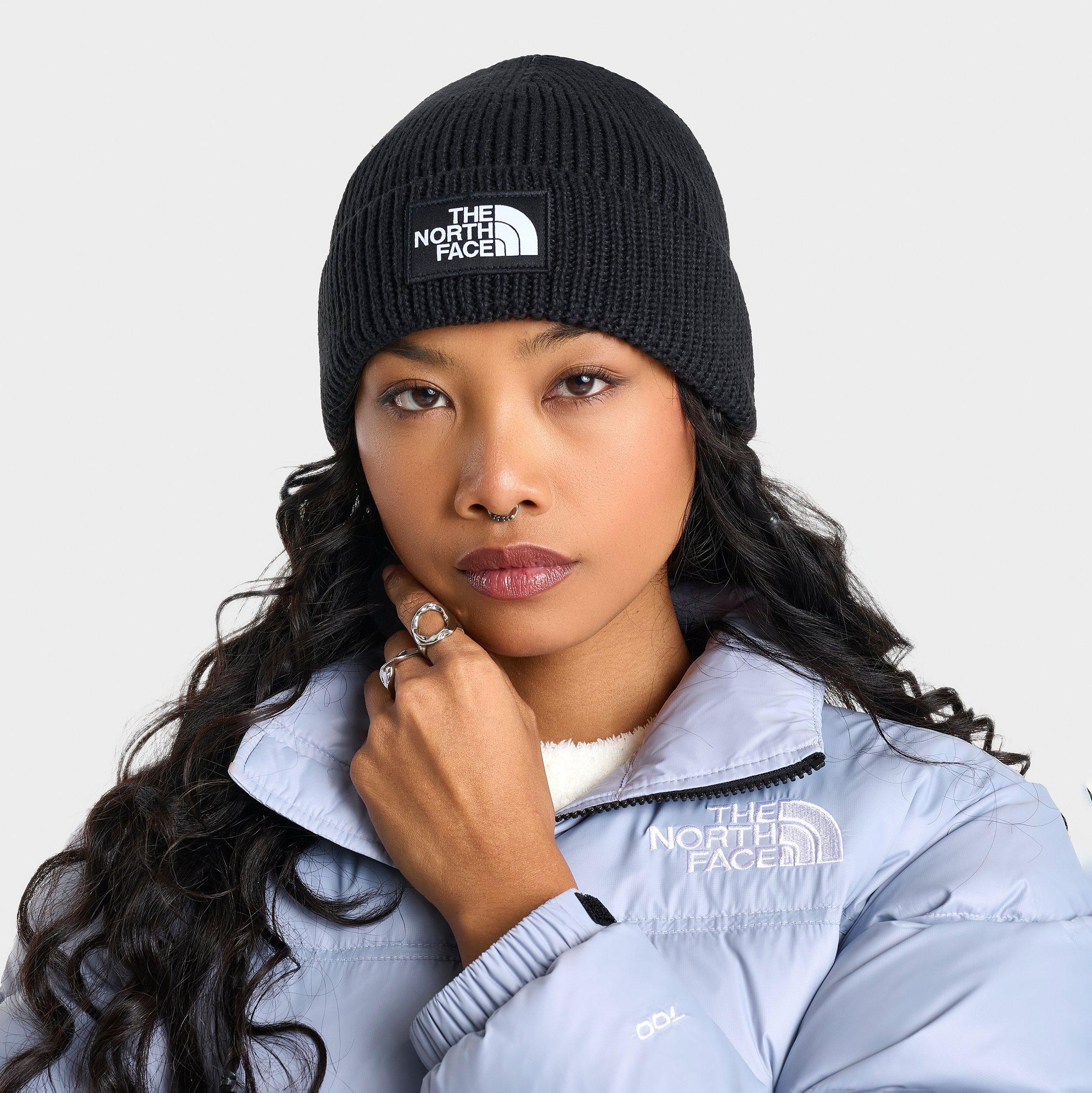 Click here for The North Face TNF Logo Box Cuffed Beanie Hat in T... prices