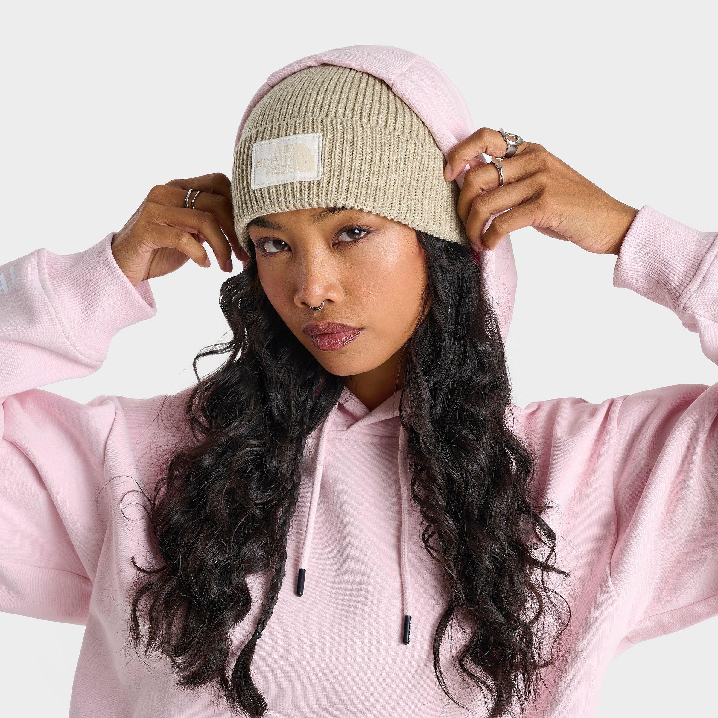 Click here for The North Face TNF Logo Box Cuffed Beanie Hat in G... prices