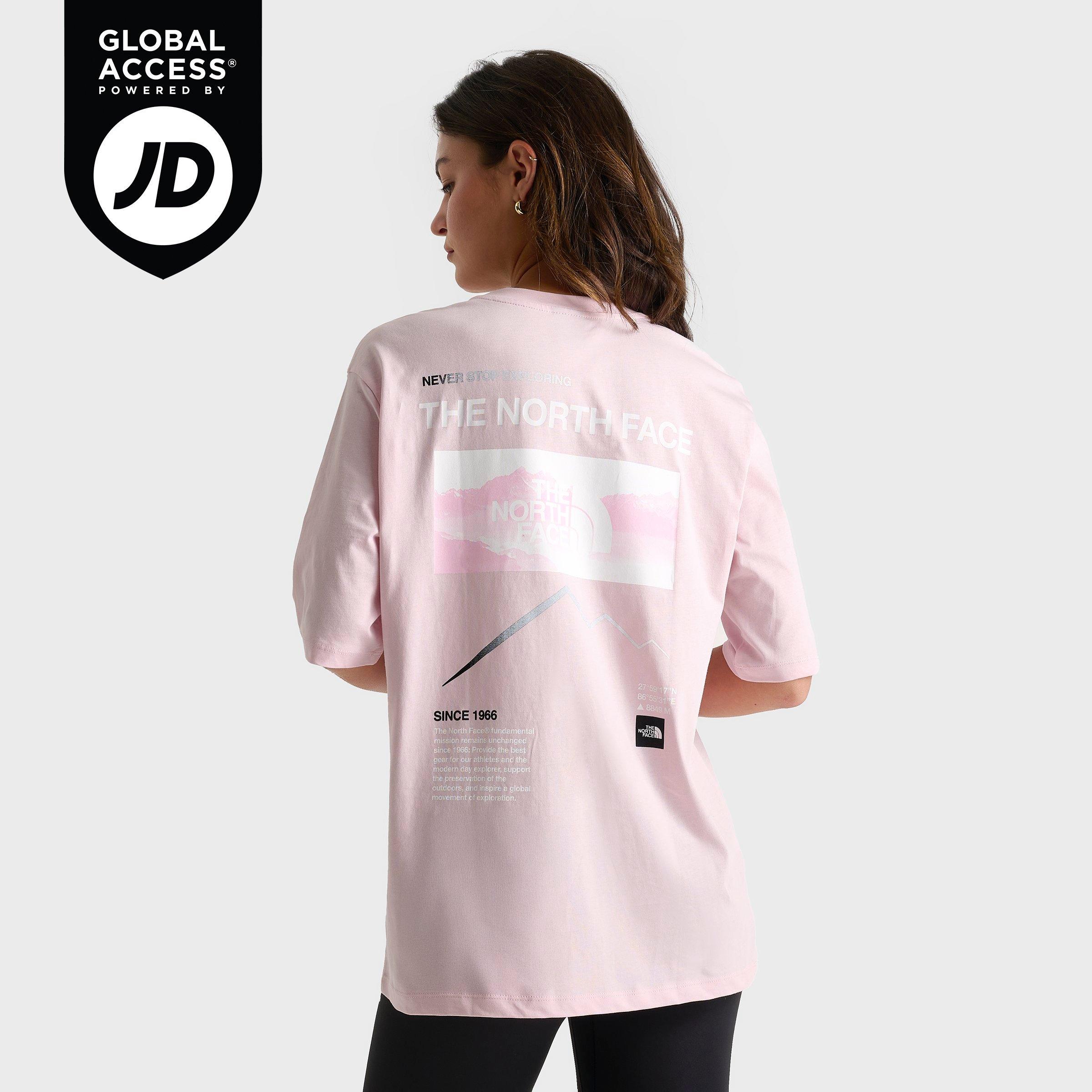 Click here for The North Face Womens Gradient NSE Oversized T-Shi... prices