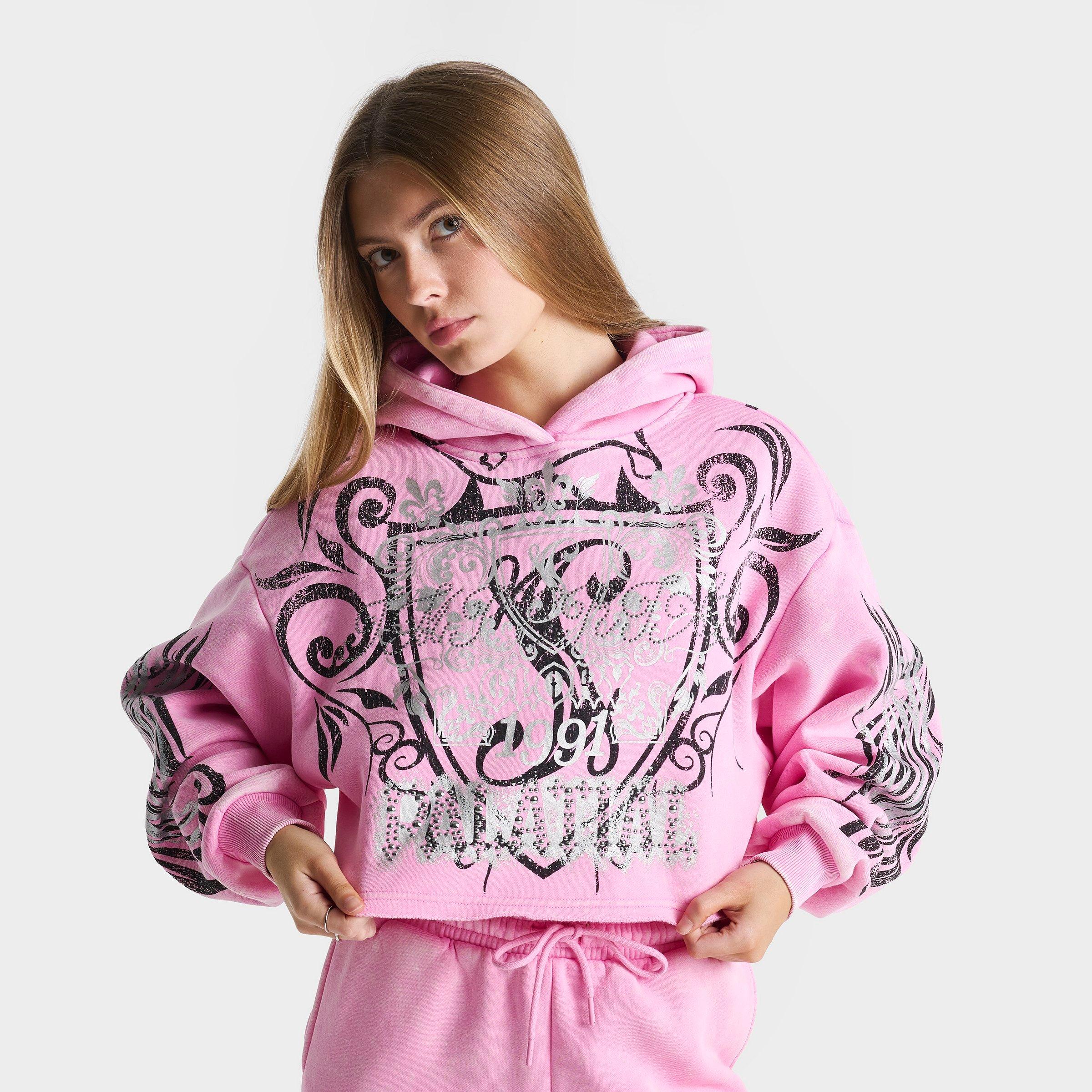 Click here for Smoke Rise Womens Mable Oversized Cropped Fleece H... prices