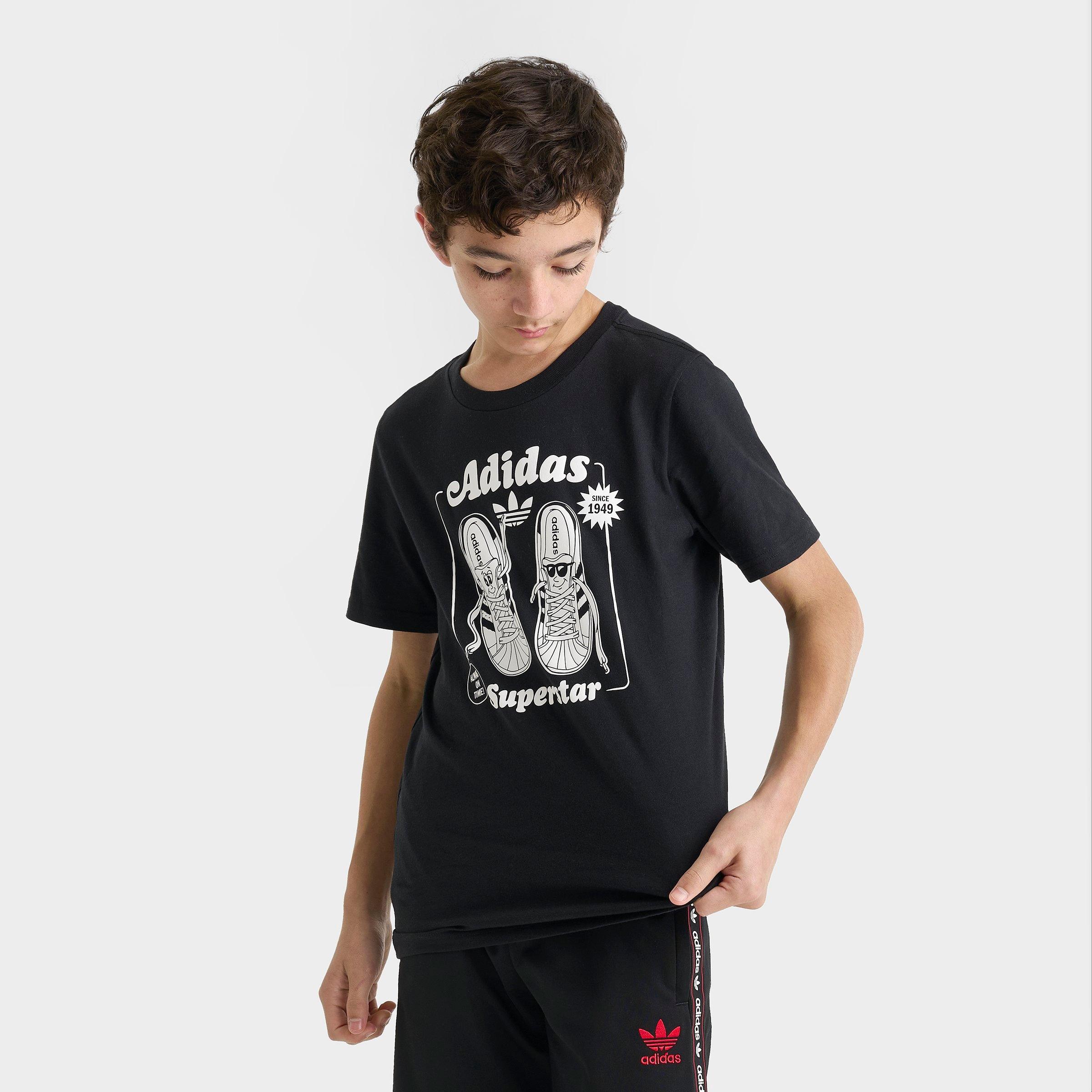 Click here for adidas Big Kids Originals Superstar GX T-Shirt in... prices