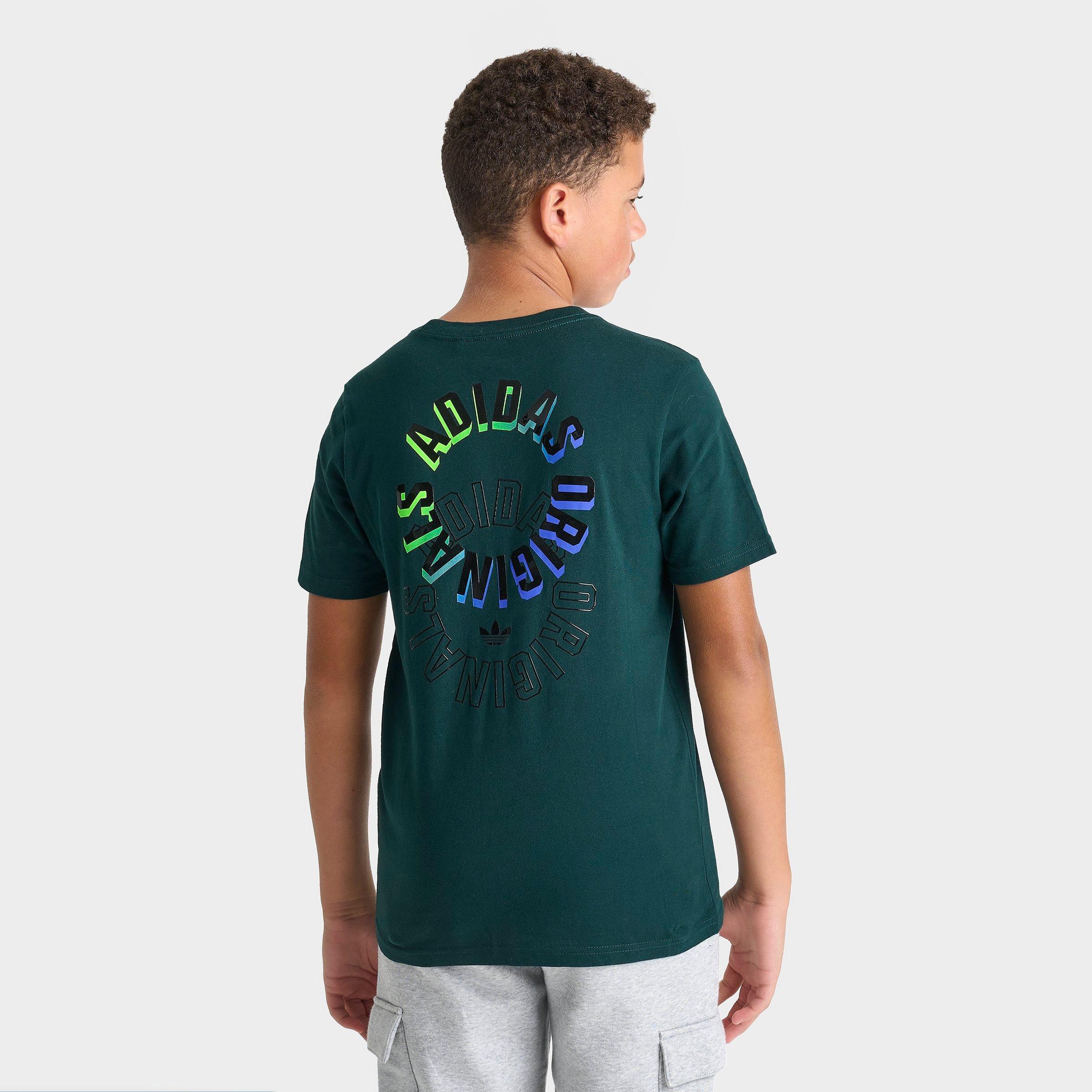 Click here for adidas Big Kids Originals Emblem Ring T-Shirt in A... prices
