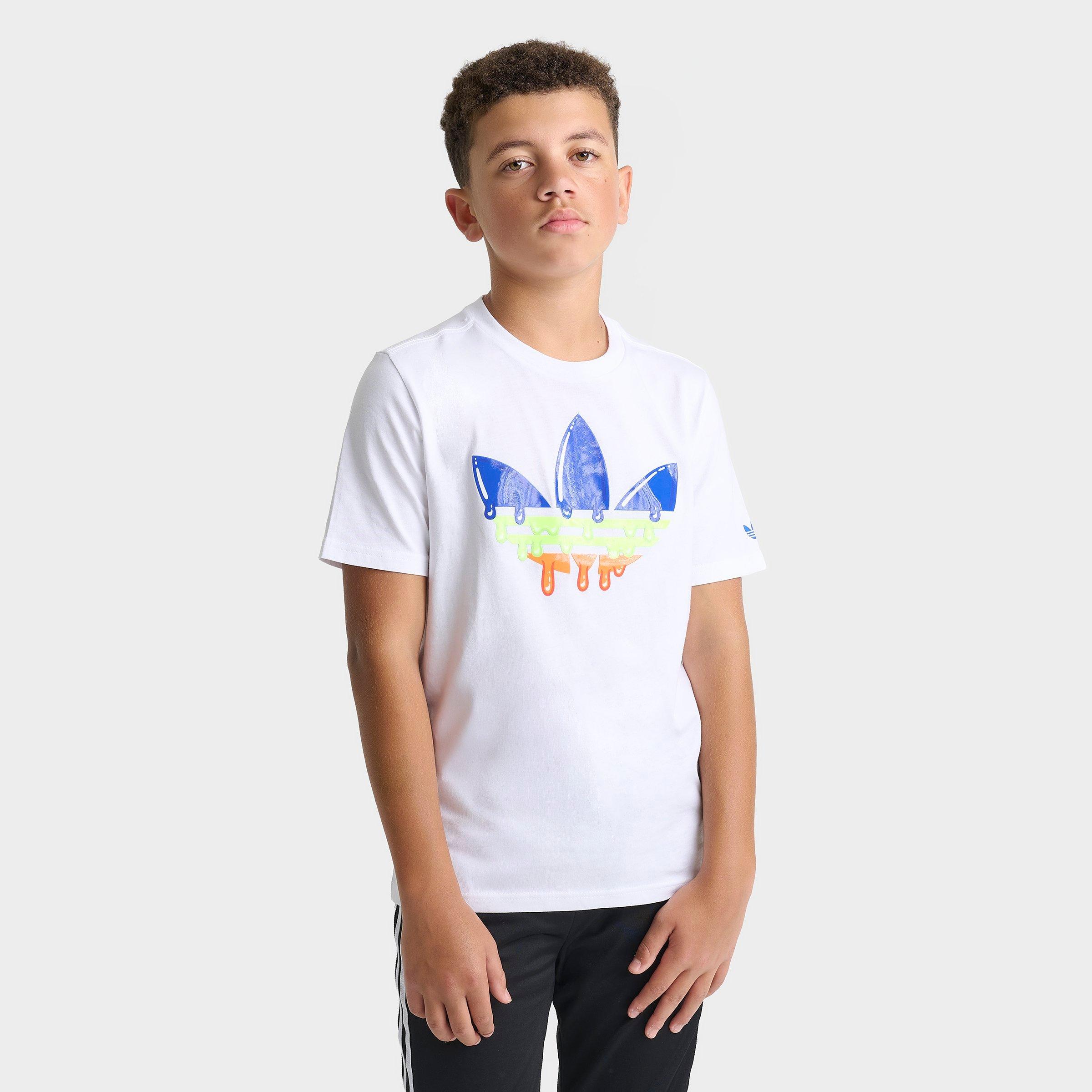 Click here for adidas Big Kids Originals OG Drip T-Shirt in White... prices