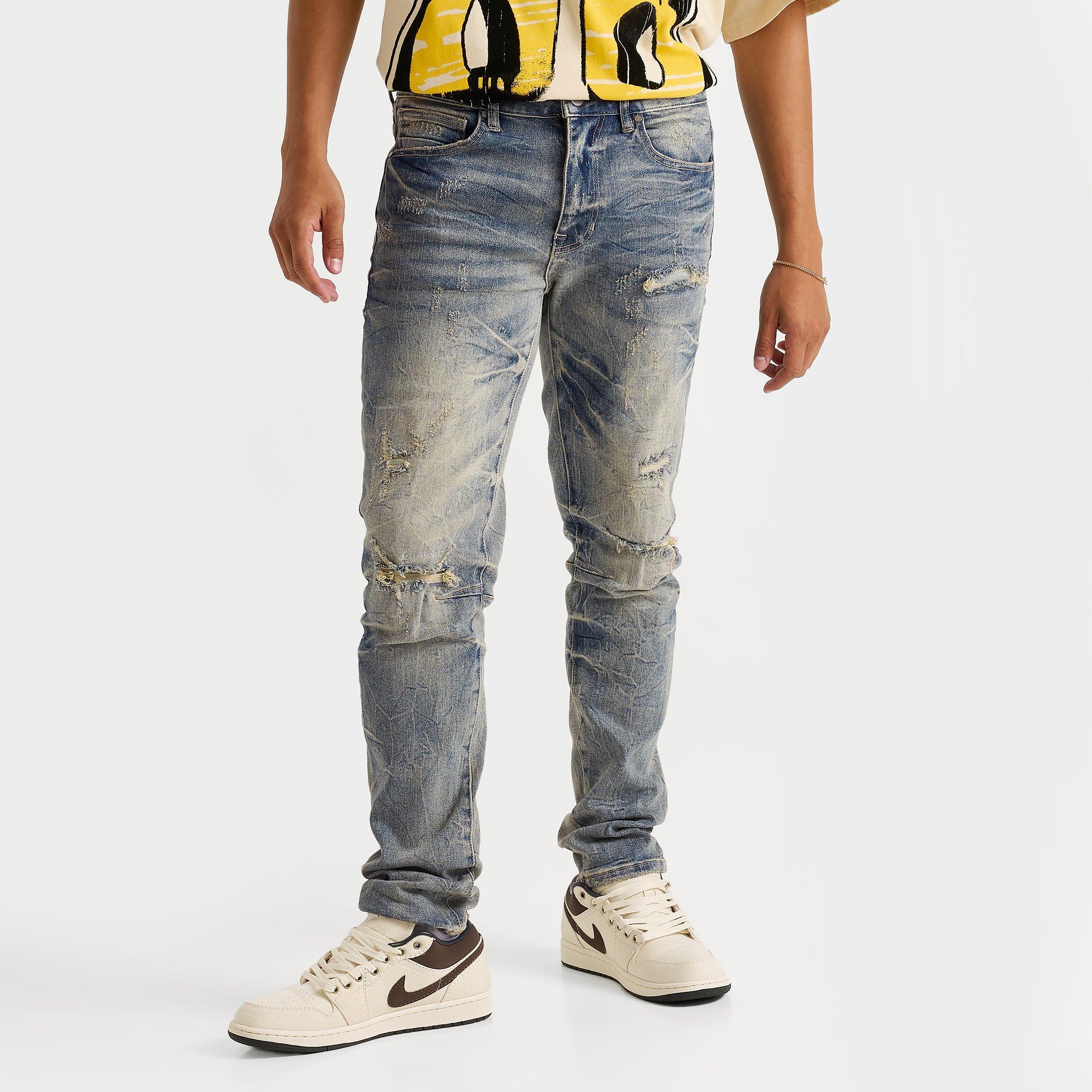 Click here for Smoke Rise Mens Wave Slim Denim Jeans in Hazel Blu... prices