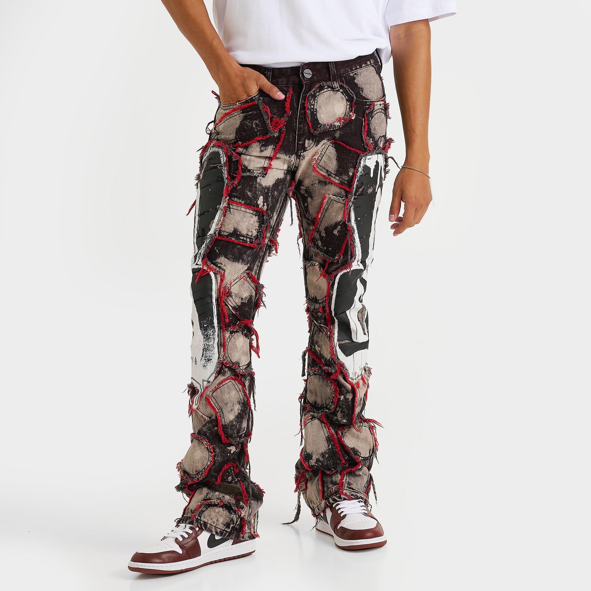 Click here for Smoke Rise Mens Victory Relaxed Denim Jeans in Nic... prices