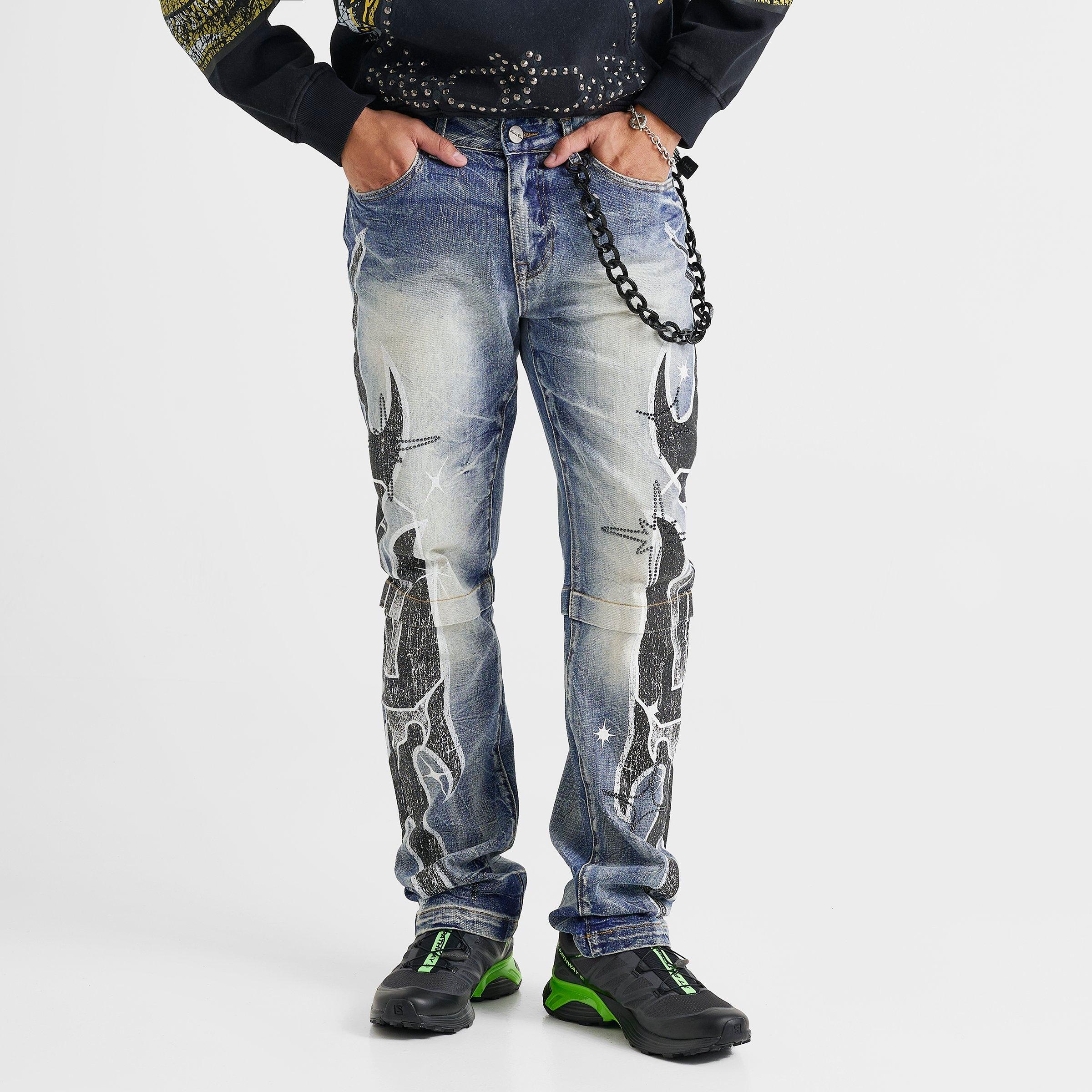 Click here for Smoke Rise Mens Unbreakable Flames Straight Denim... prices