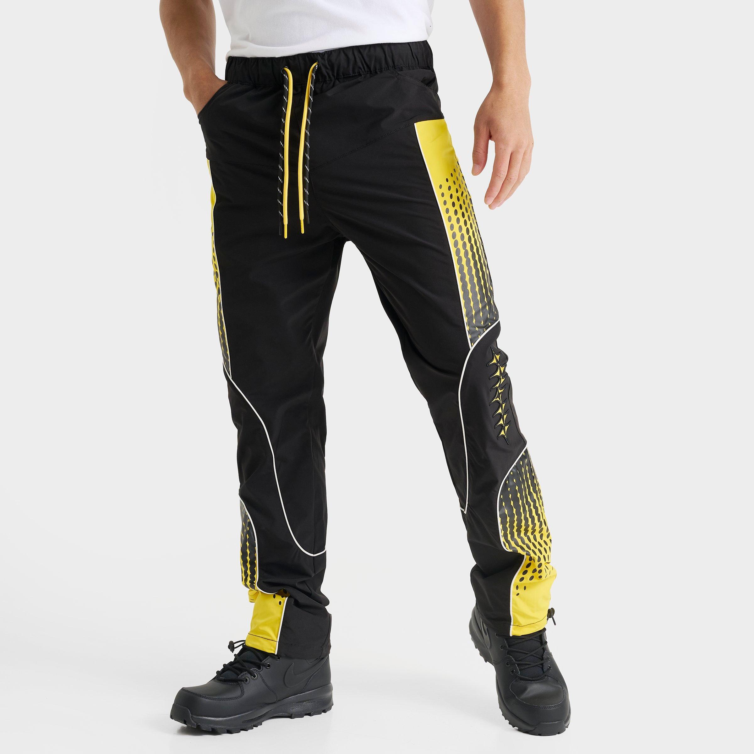 Click here for Smoke Rise Mens Racing Windbreaker Pants in Black/... prices