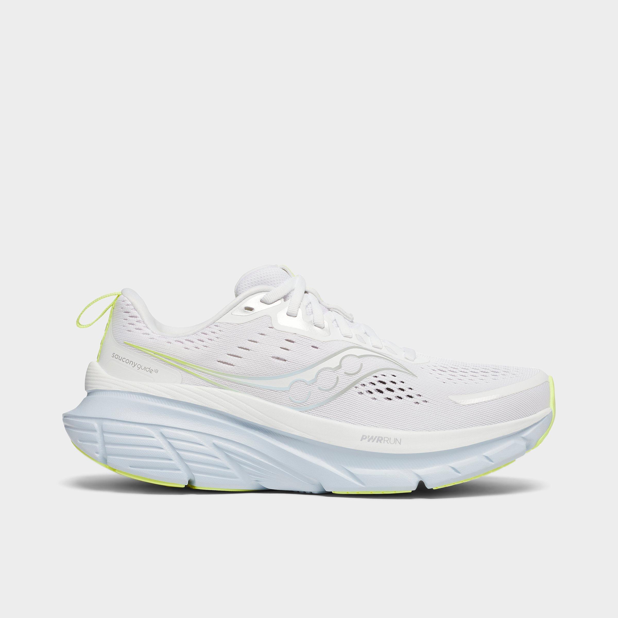 Click here for Saucony Womens Guide 18 Running Shoes in White/Ice... prices