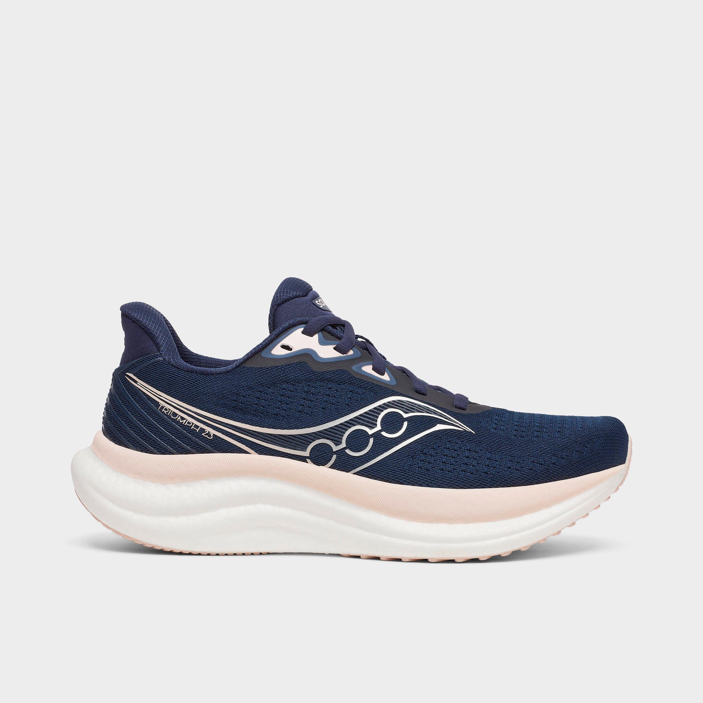 Click here for Saucony Womens Triumph 23 Running Shoes in Navy/Ca... prices