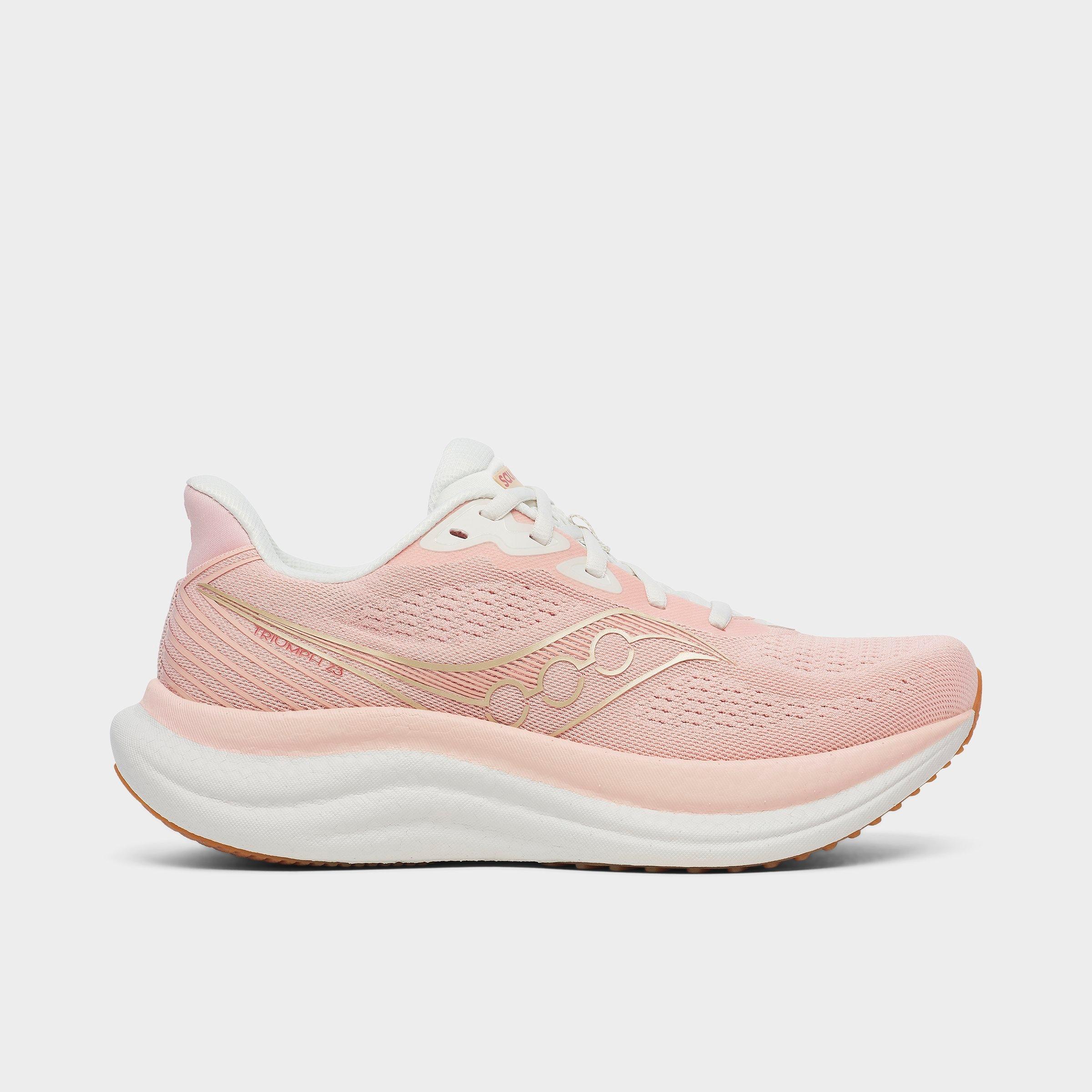 Click here for Saucony Womens Triumph 23 Running Shoes in Cameo/Q... prices