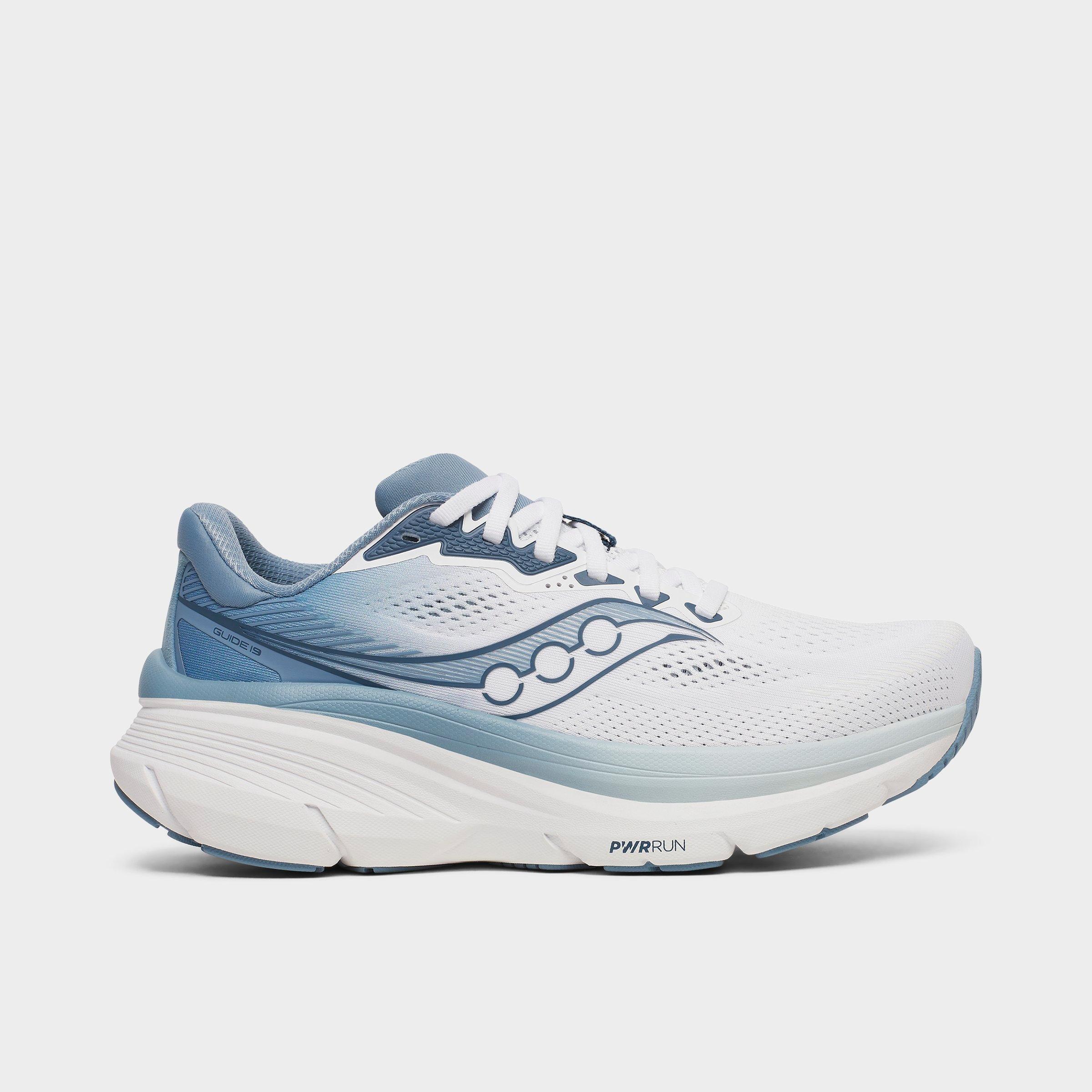 Click here for Saucony Womens Guide 19 Running Shoes in White/Sto... prices