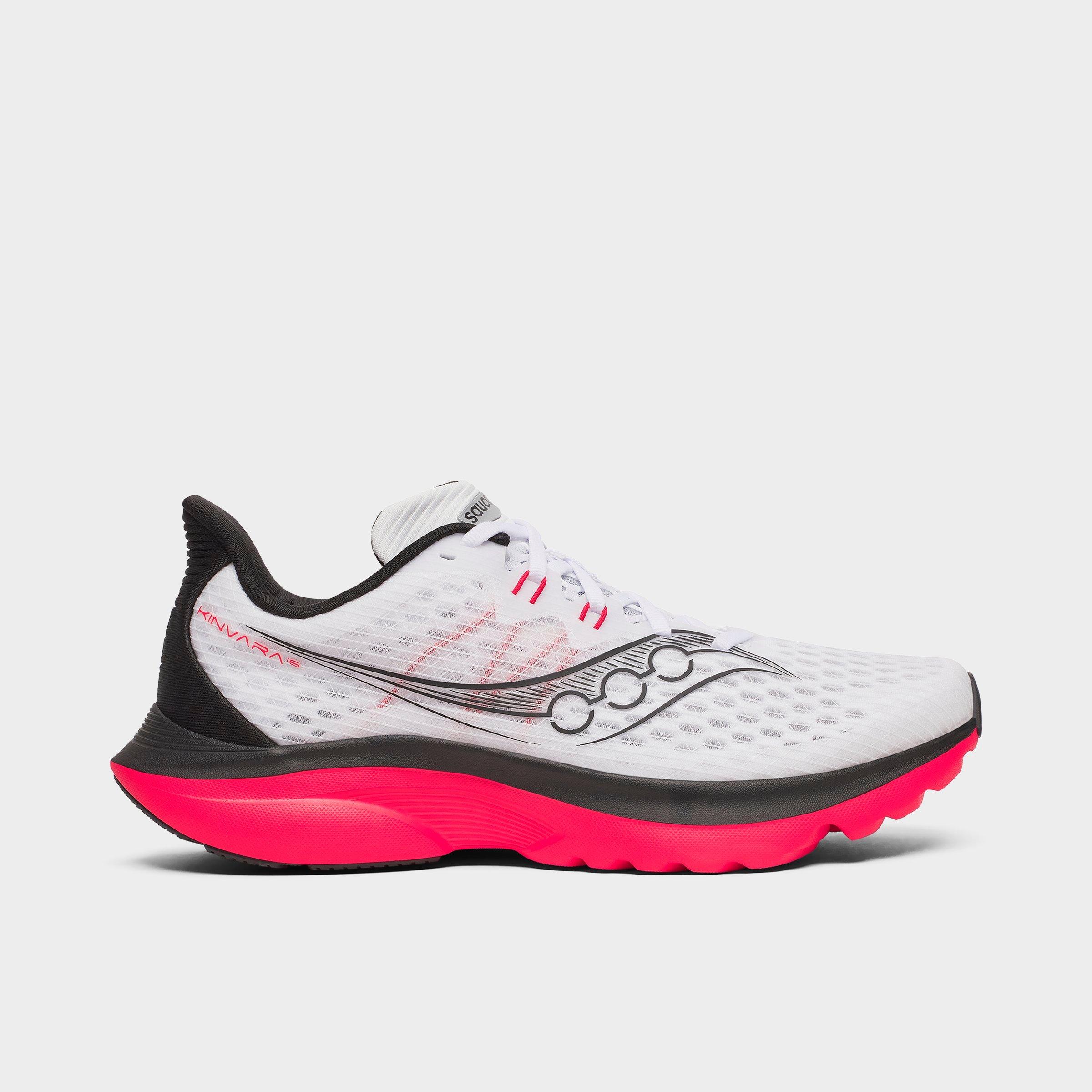 Click here for Saucony Mens Kinvara 16 Running Shoes in White/Red... prices