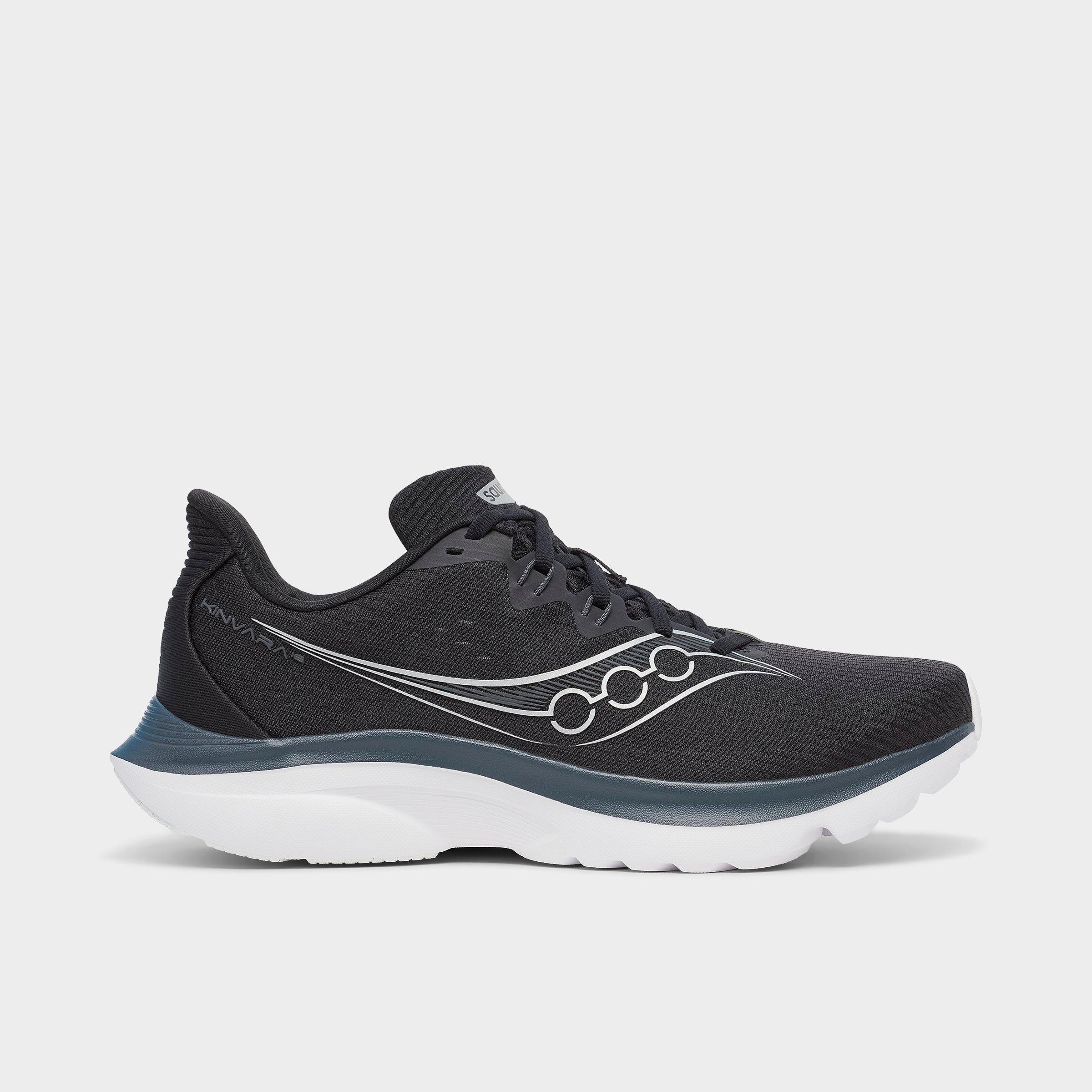 Click here for Saucony Mens Kinvara 16 Running Shoes in Black/Whi... prices