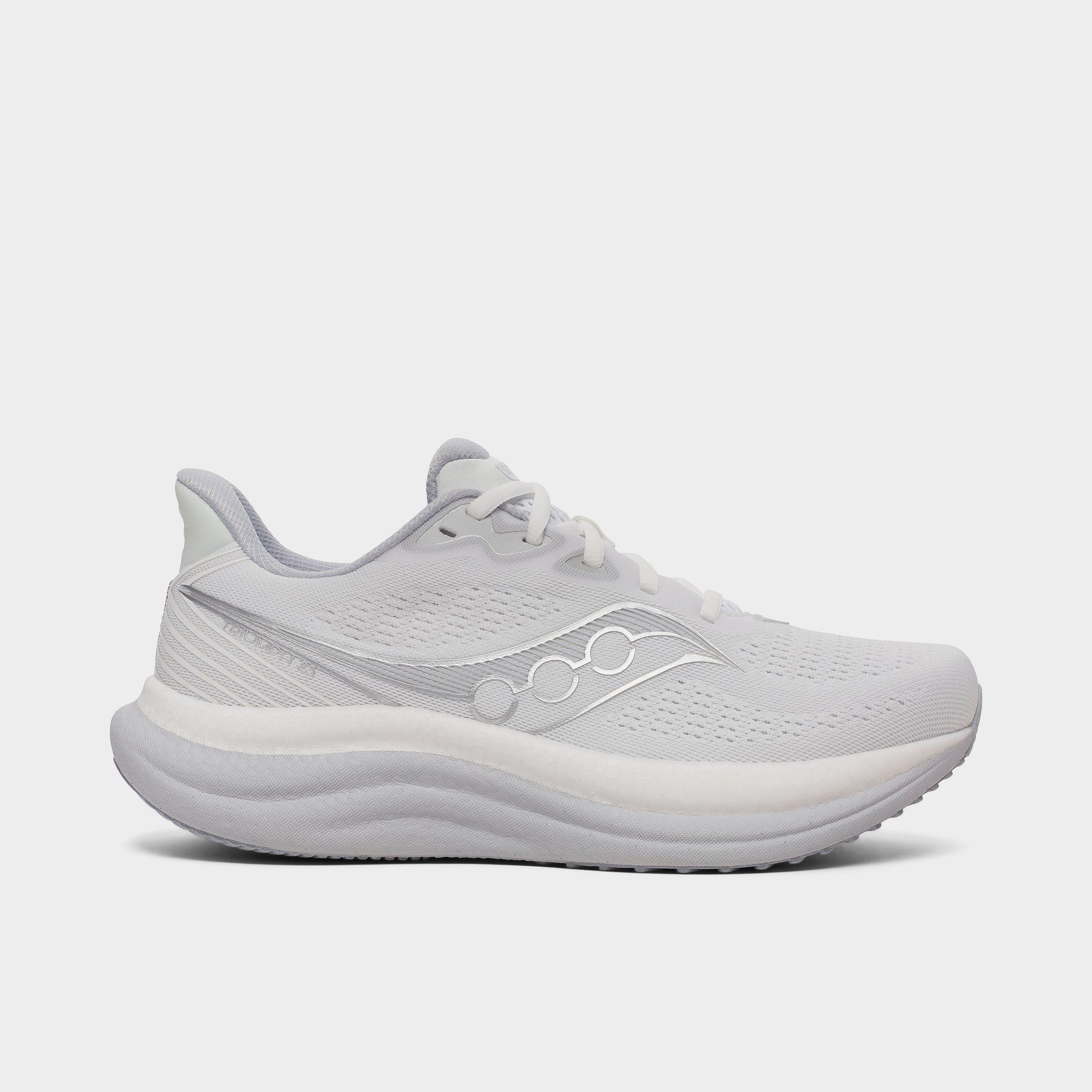Click here for Saucony Mens Triumph 23 Running Shoes in White/Clo... prices