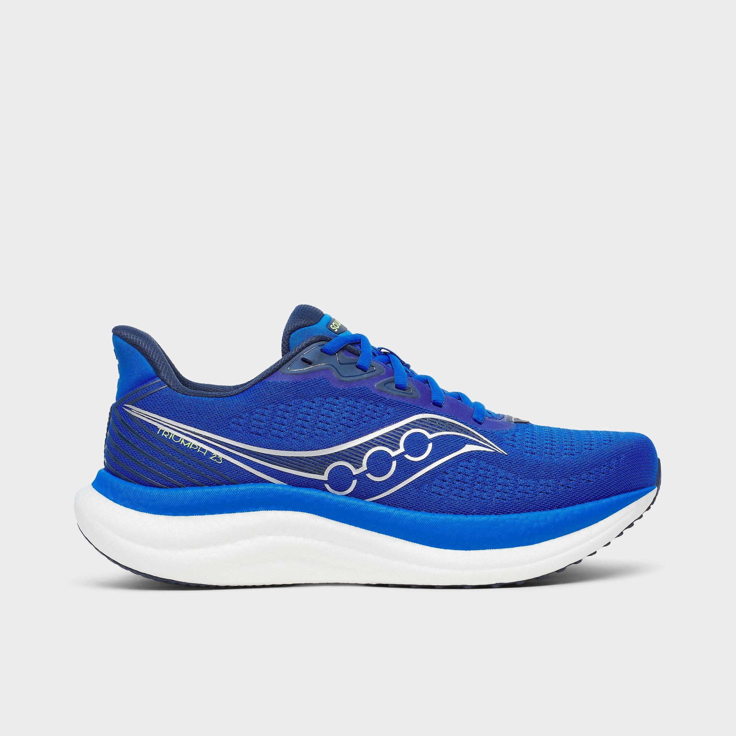 Click here for Saucony Mens Triumph 23 Running Shoes in Lapis/Sil... prices