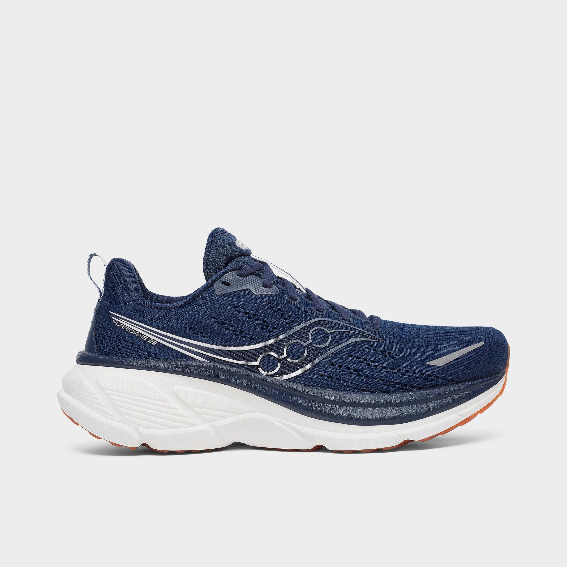 Click here for Saucony Mens Hurricane 25 Running Shoes in Navy/Cl... prices