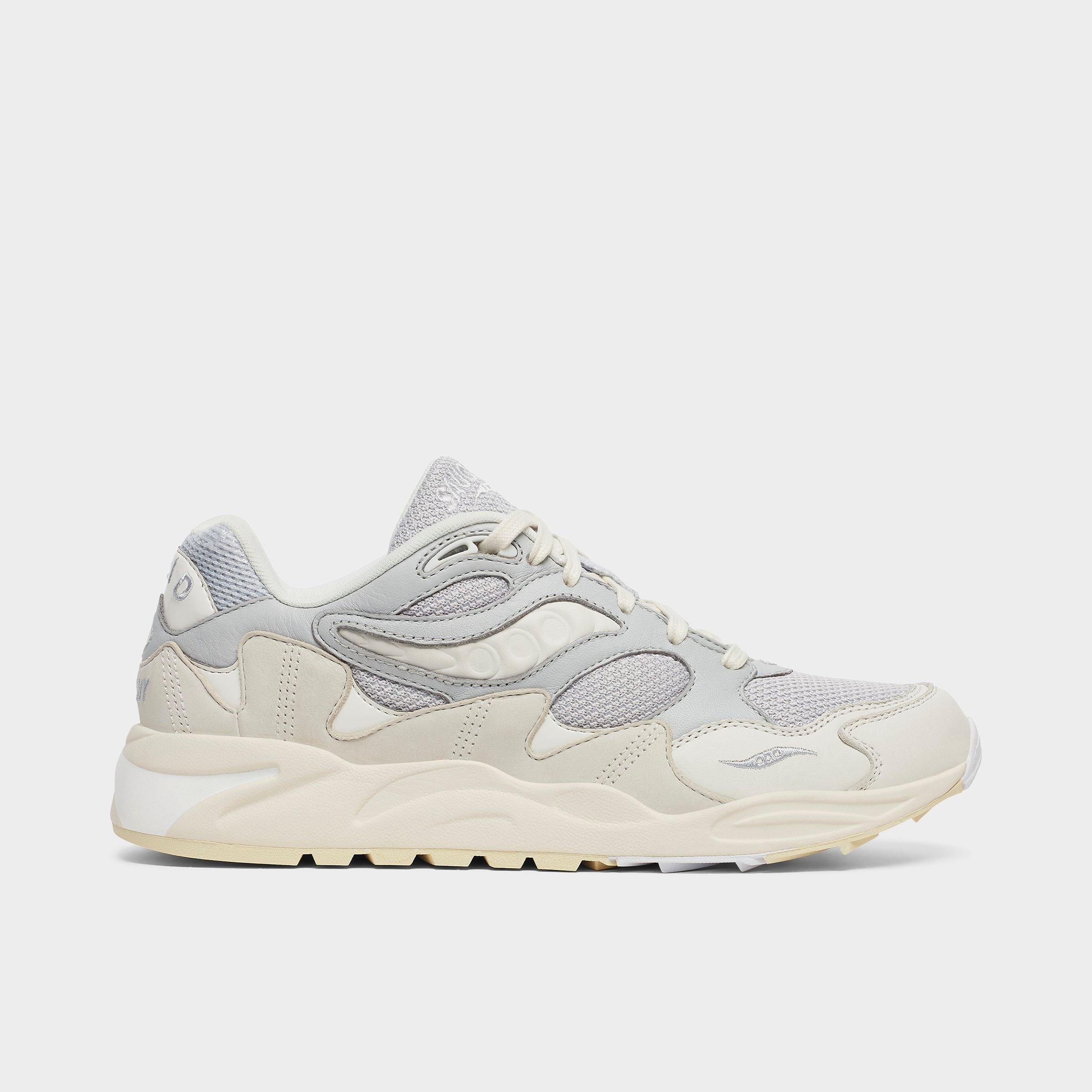 Click here for Saucony Mens Grid Shadow 2 Lux Casual Shoes in Gre... prices