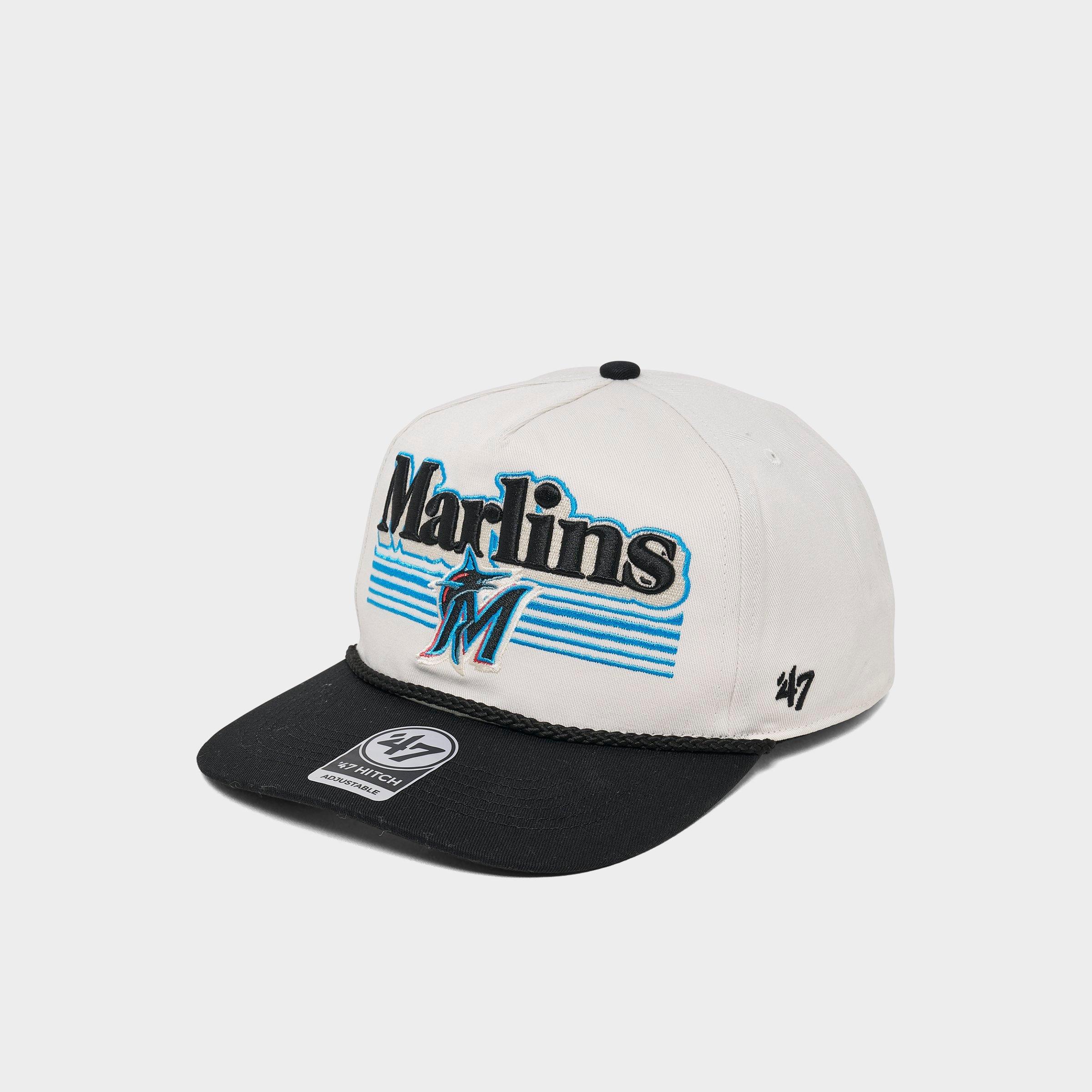 Click here for 47 Brand 47 Miami Marlins MLB HITCH Snapback Hat i... prices