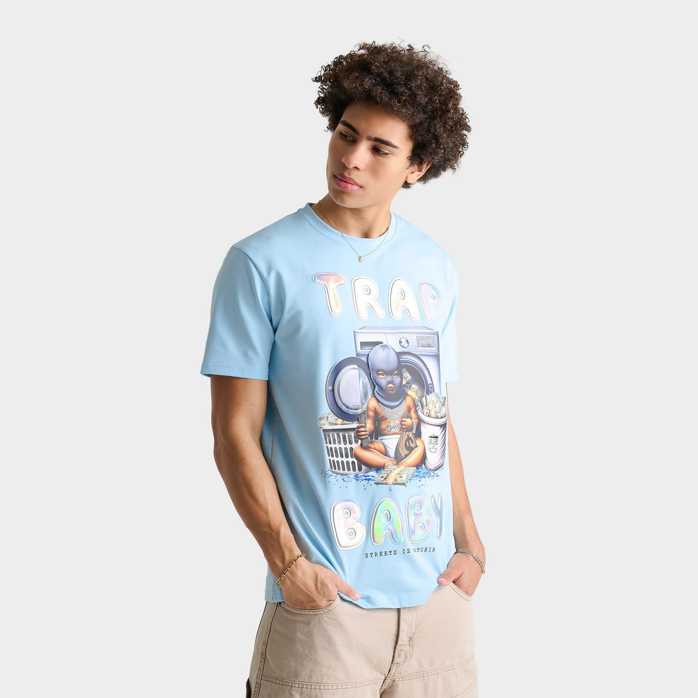 Click here for Streetz Iz Watchin Mens Trap Baby Graphic T-Shirt... prices
