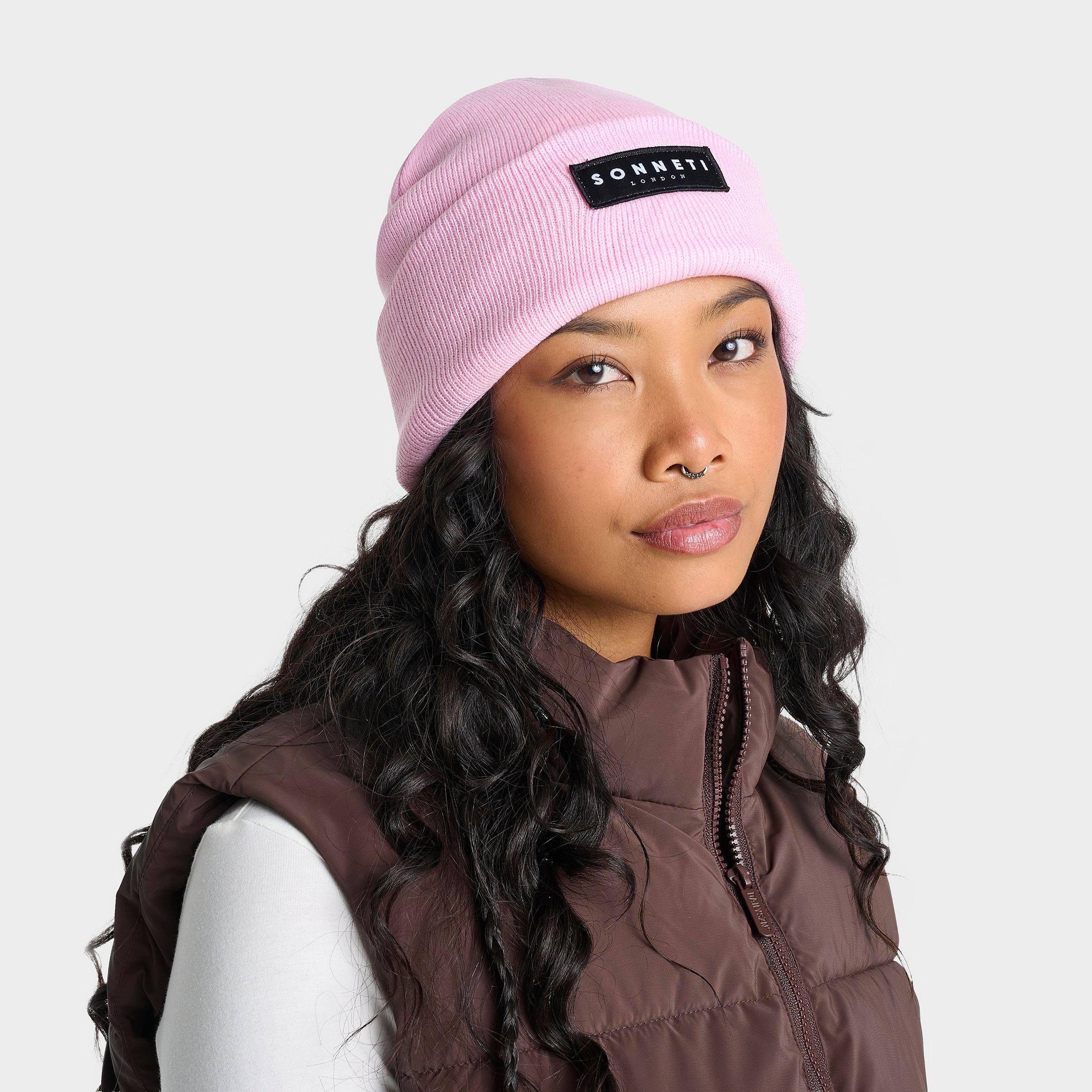 Click here for Sonneti London Beanie Hat in Pink prices