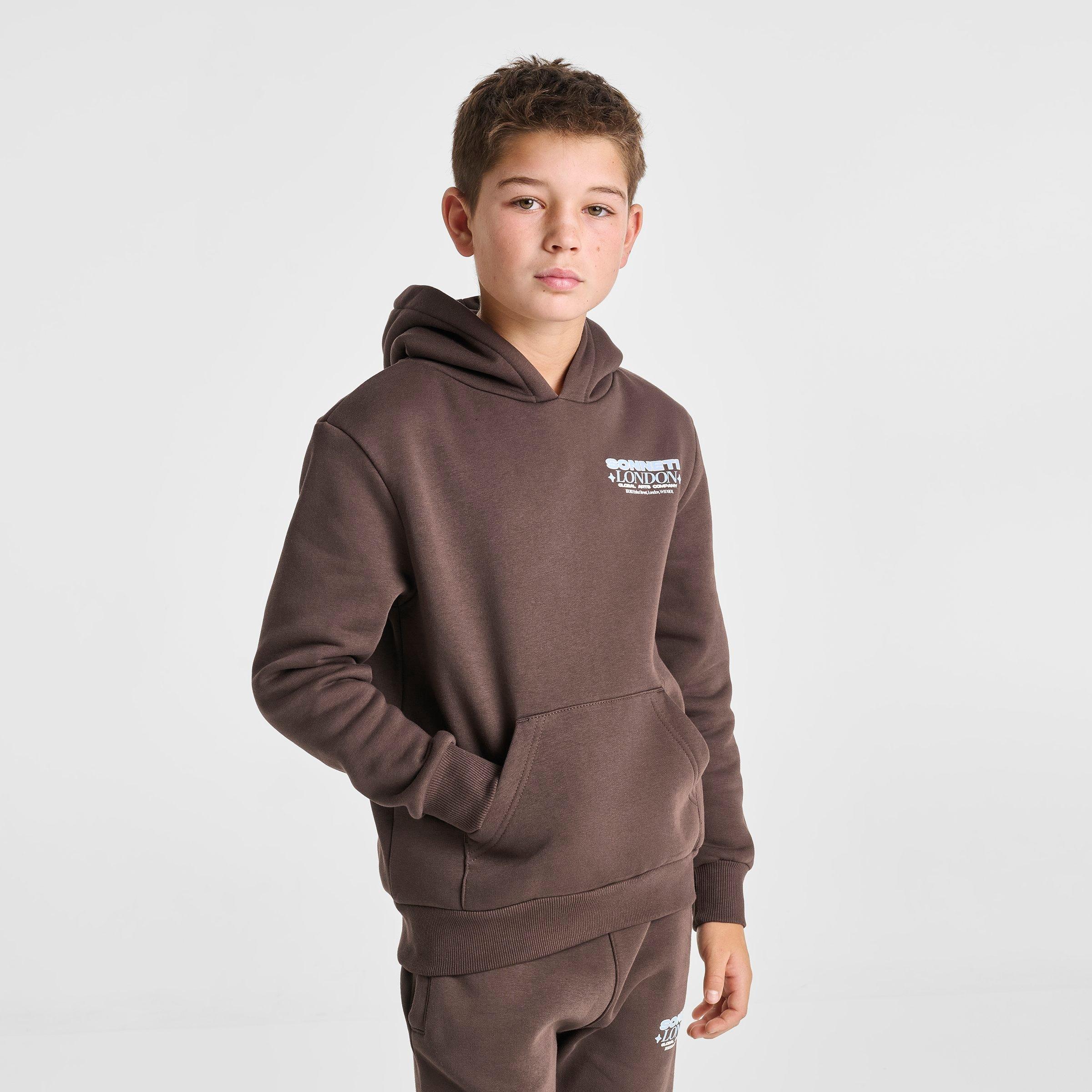 Click here for Sonneti Big Kids London Pullover Hoodie in Chocola... prices