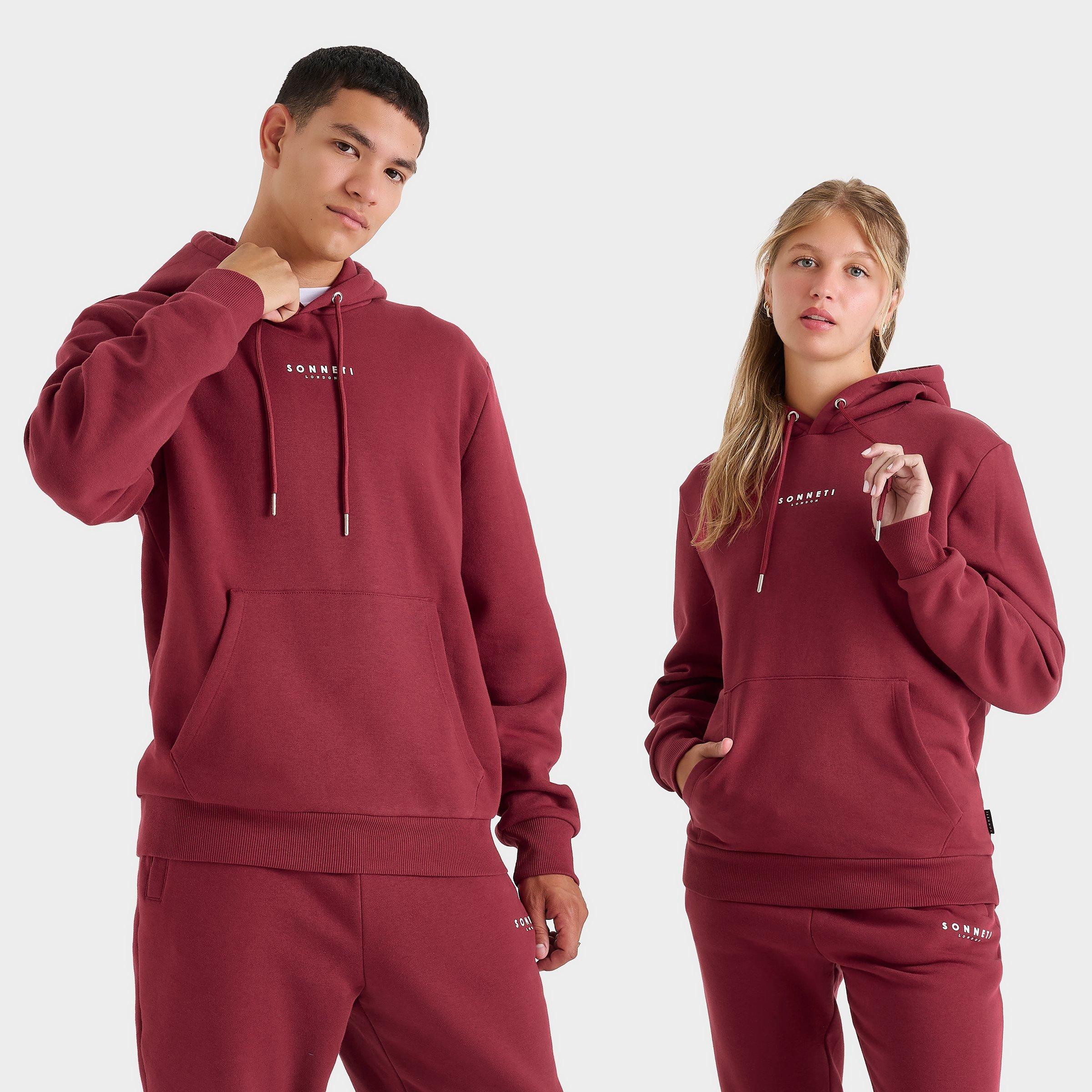Click here for Sonneti London Essential Hoodie in Pomegranate Siz... prices