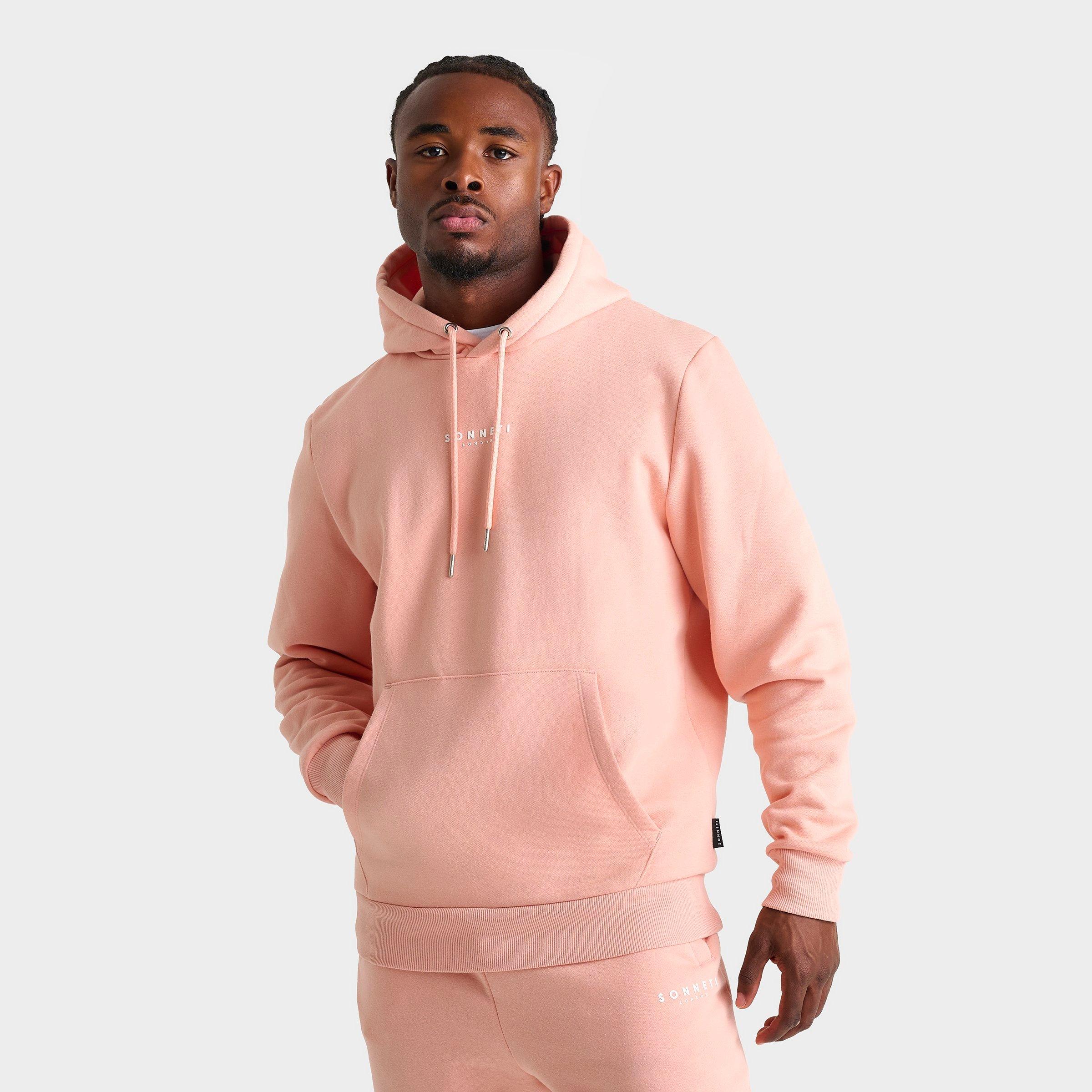 Click here for Sonneti London Essential Hoodie in Dusty Pink/Whit... prices