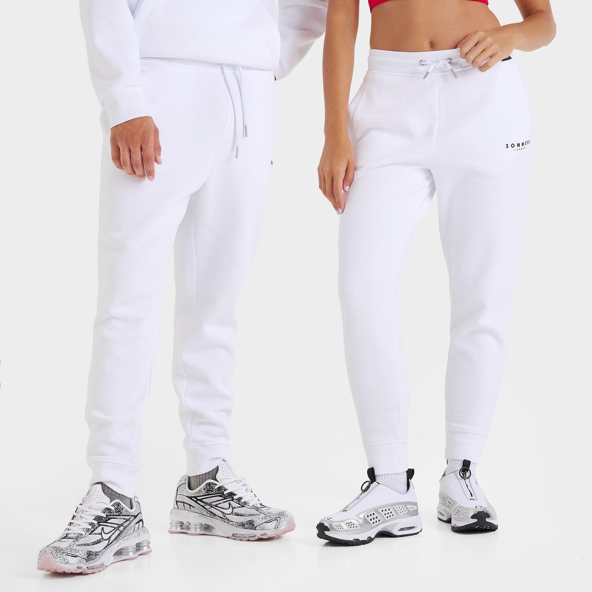 Click here for Sonneti London Essential Jogger Pants in White/Gre... prices