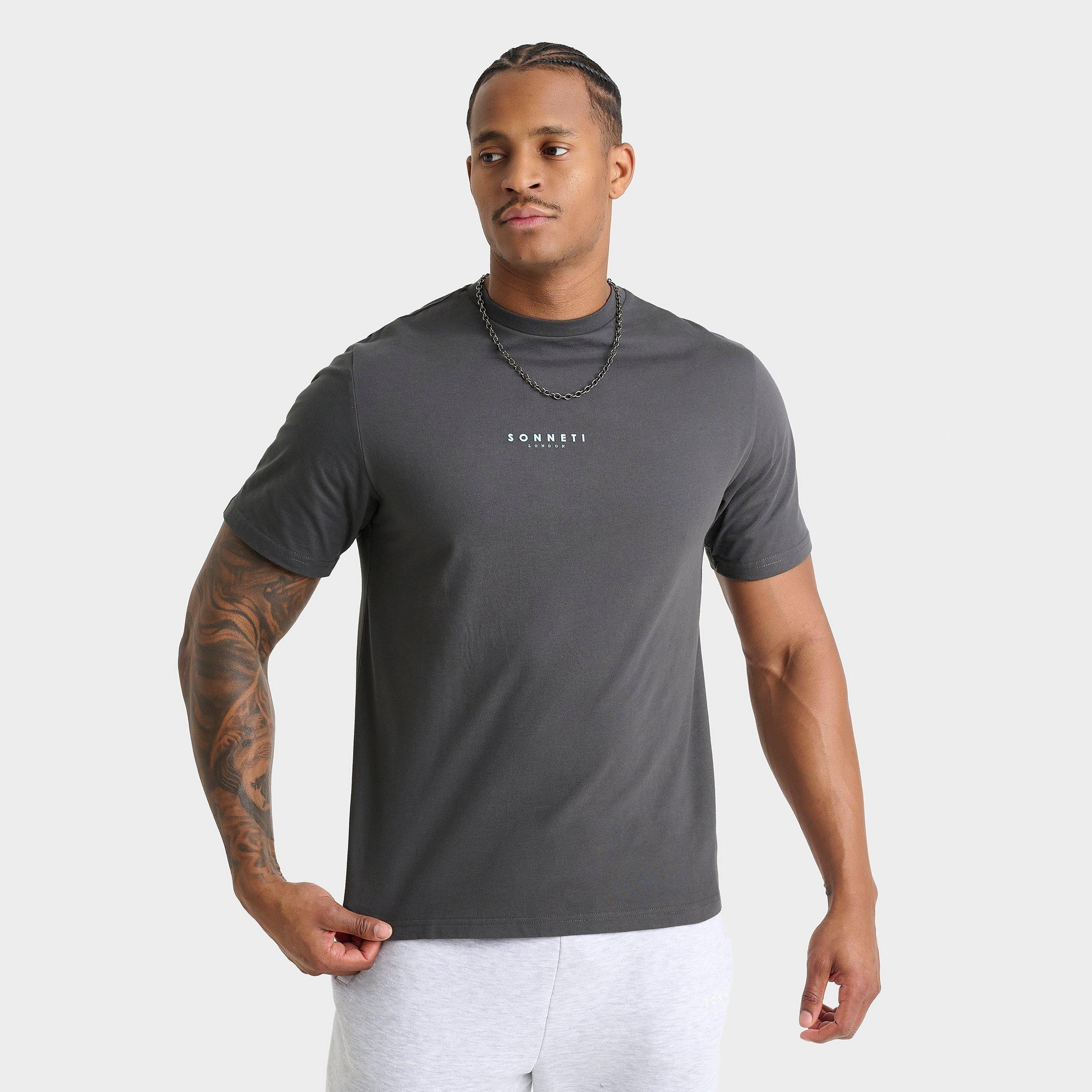 Click here for Sonneti Mens London Essential T-Shirt in Asphalt/L... prices