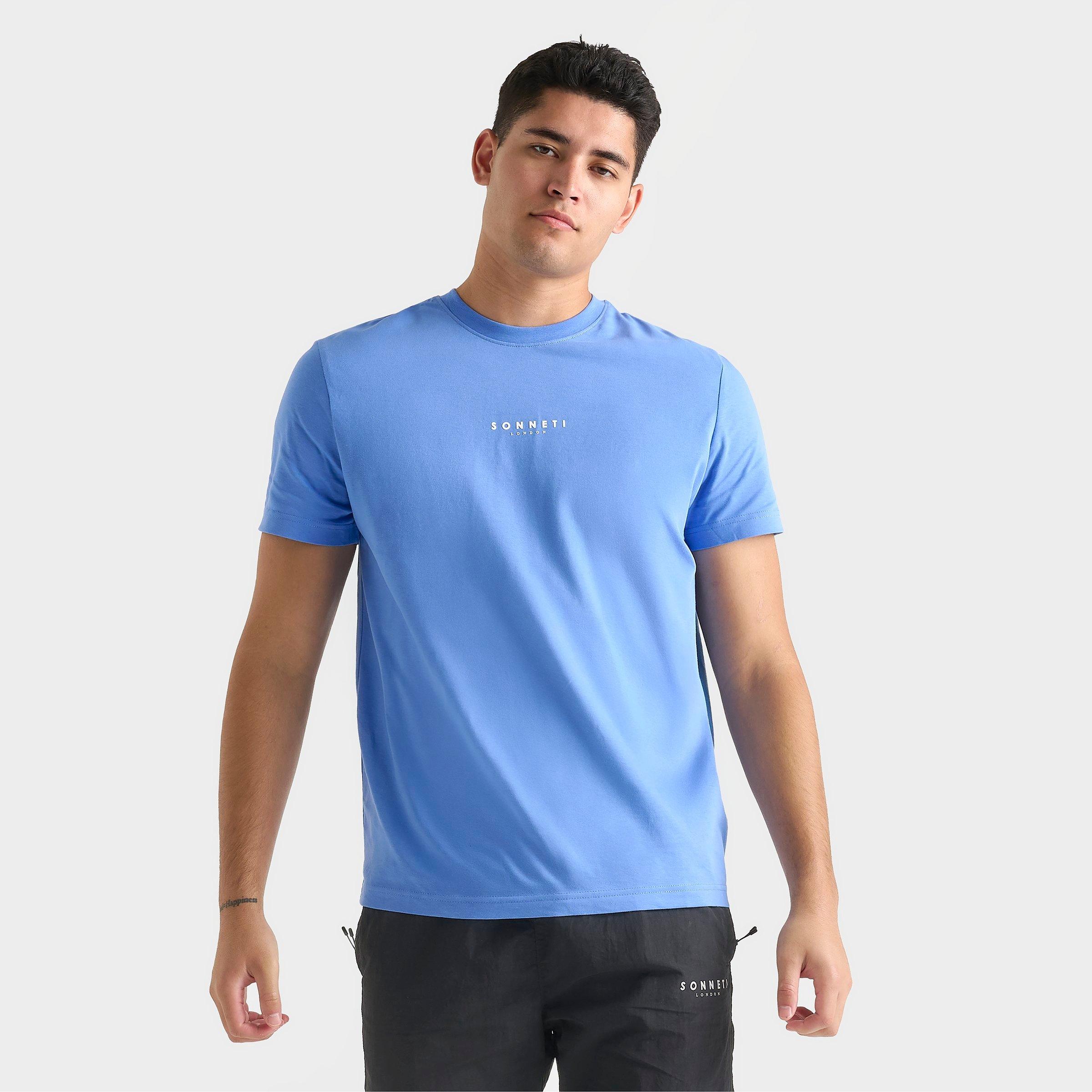 Click here for Sonneti Mens London Essential T-Shirt in Marina/Wh... prices