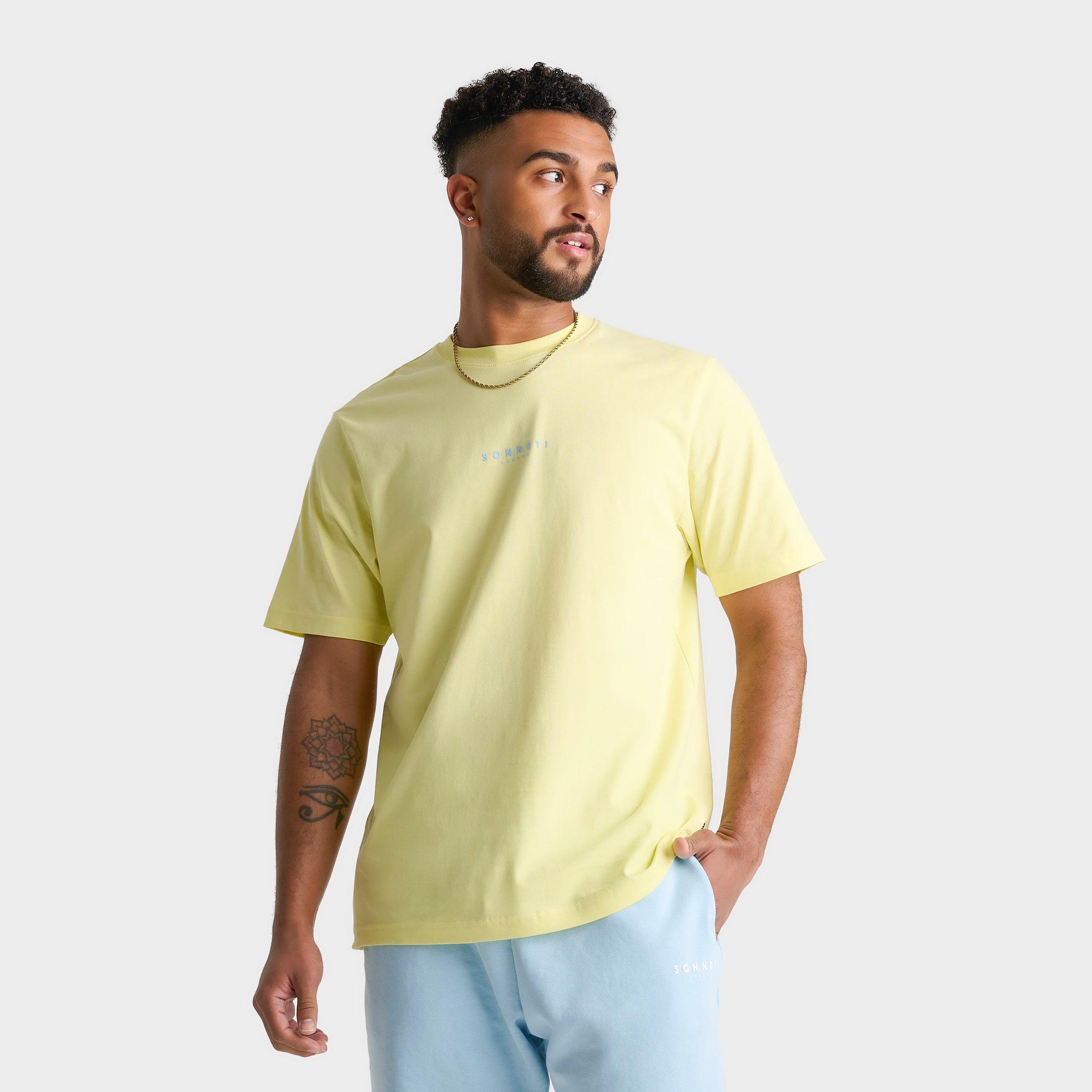 Click here for Sonneti Mens London Essential T-Shirt in Yellow/Co... prices