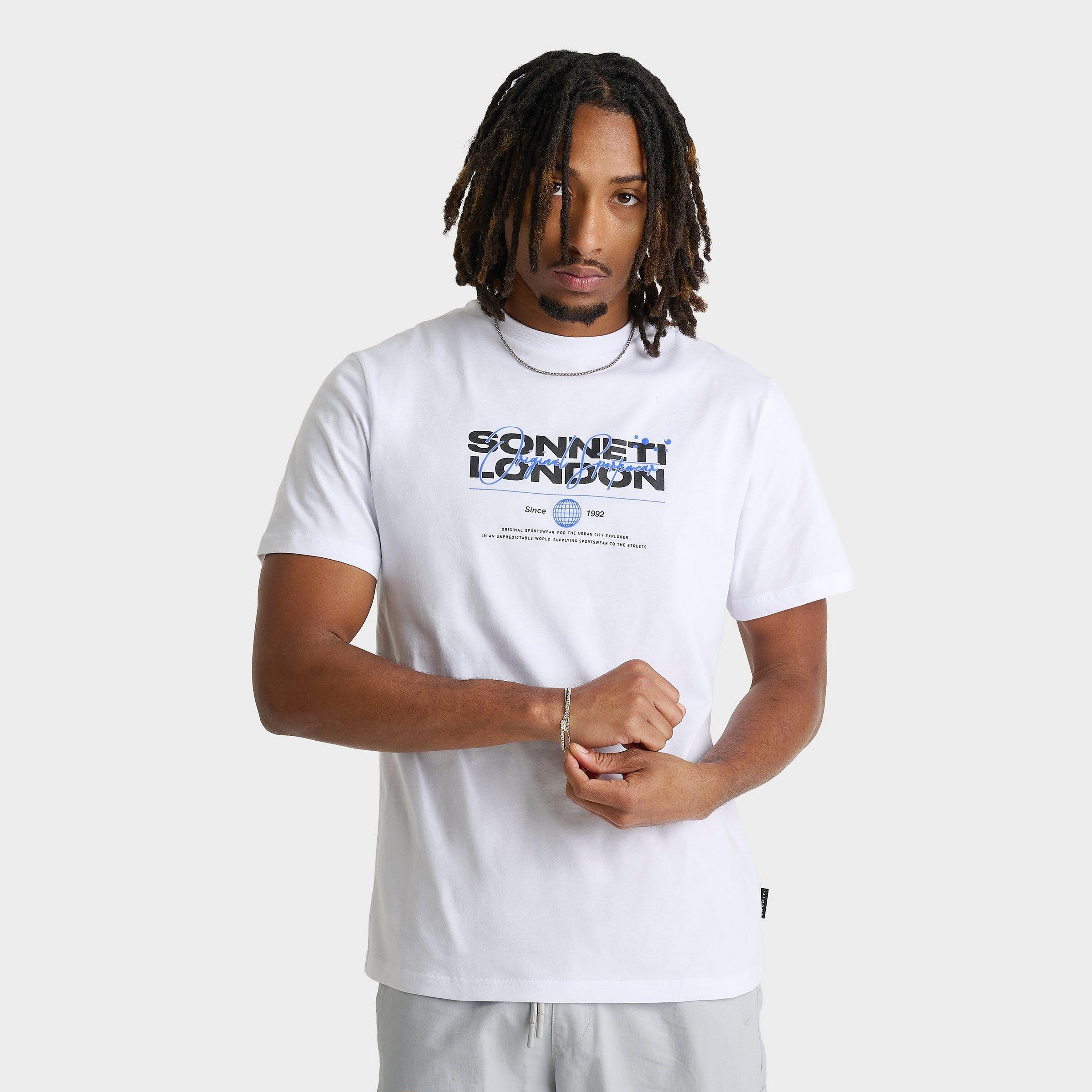 Click here for Sonneti Mens London Dream T-Shirt in White Size: 2... prices