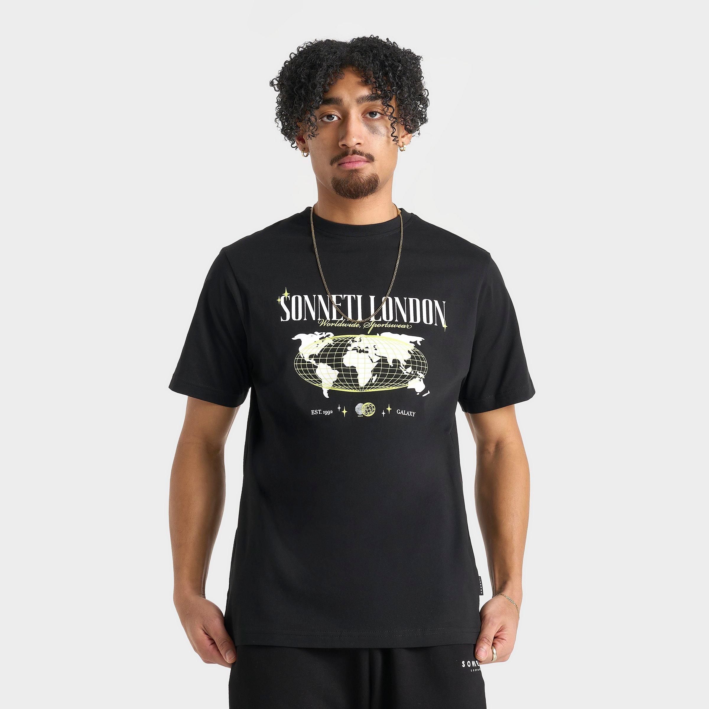 Click here for Sonneti Mens London International T-Shirt in Black... prices
