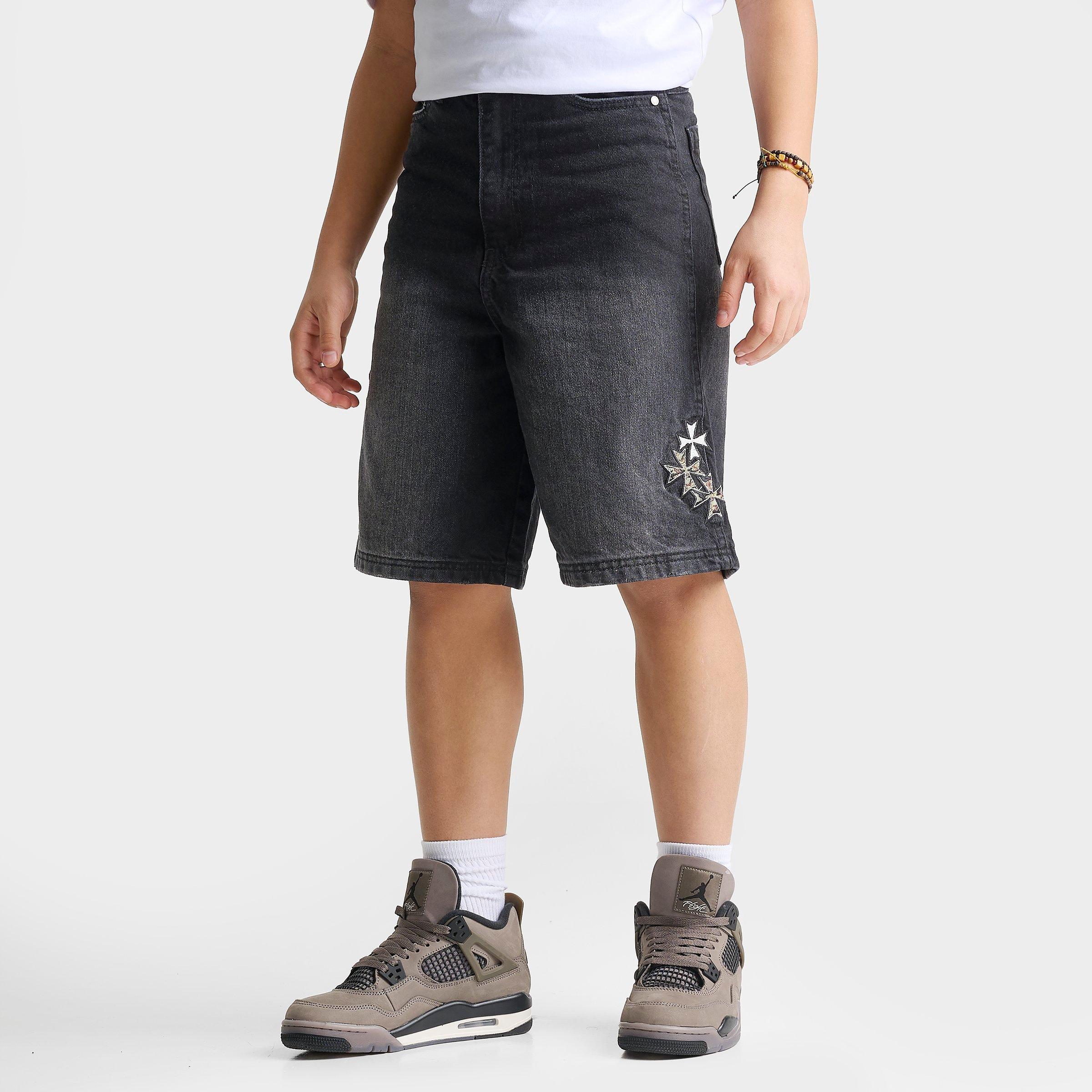 Click here for Supply & Demand Big Kids Slate Denim Shorts in Was... prices