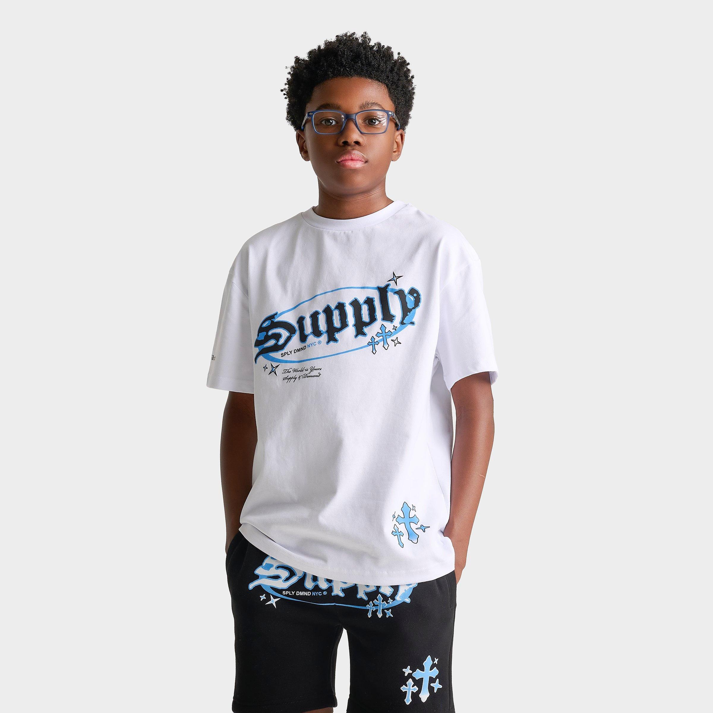 Click here for Supply & Demand Big Kids Trebport T-Shirt in Optic... prices