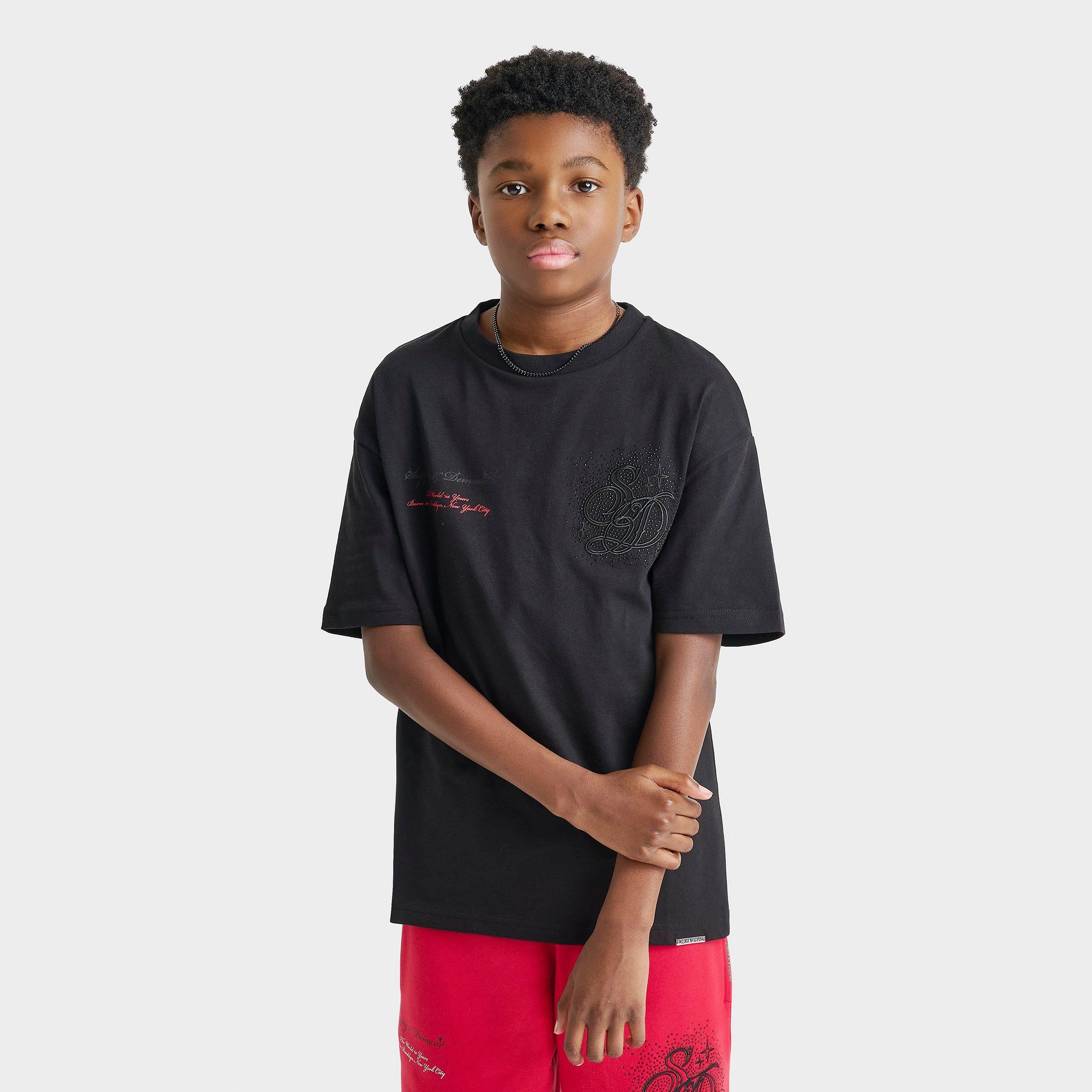 Click here for Supply & Demand Boys Big Kids Klink T-Shirt in Bla... prices