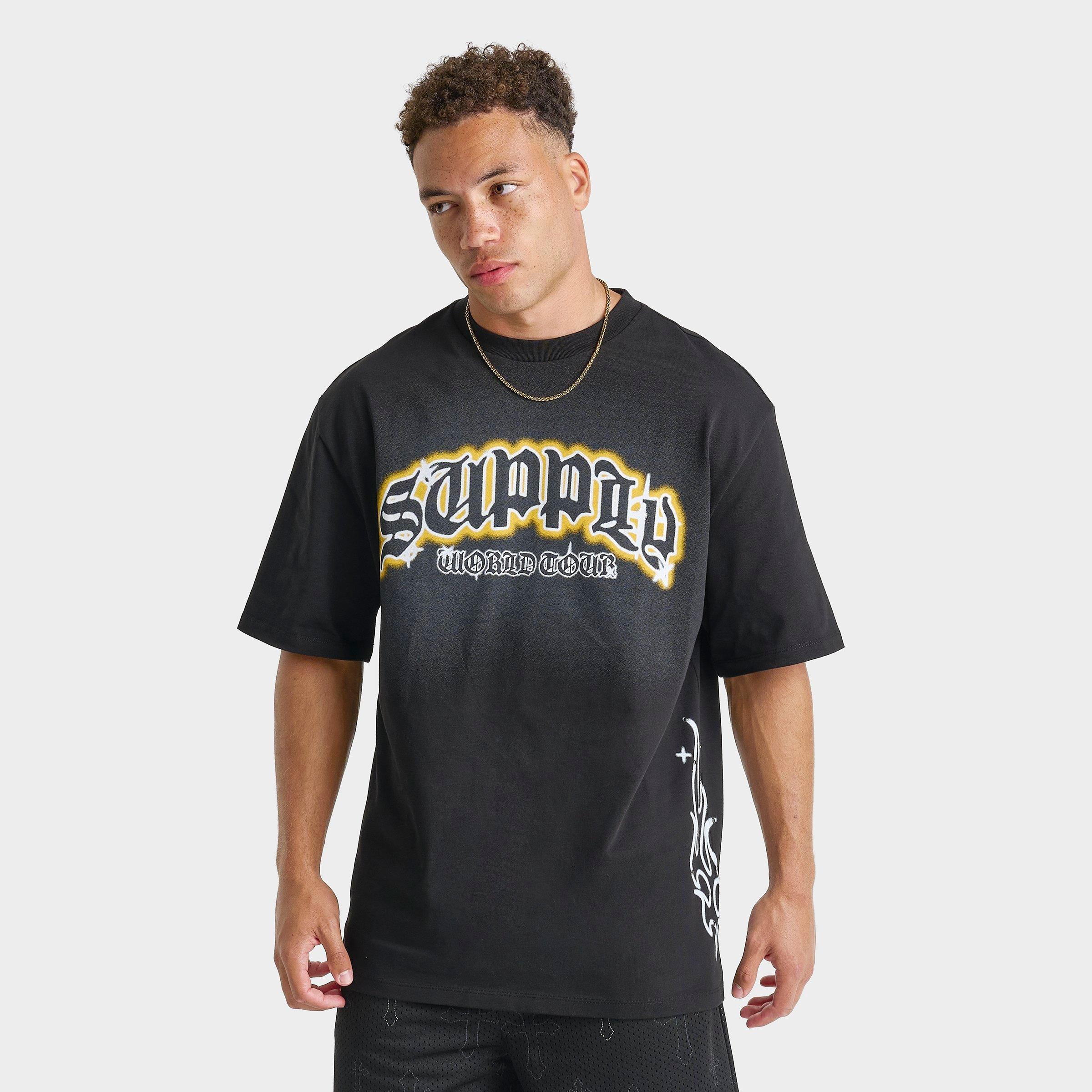 Click here for Supply & Demand Mens Monteray T-Shirt in Black Siz... prices