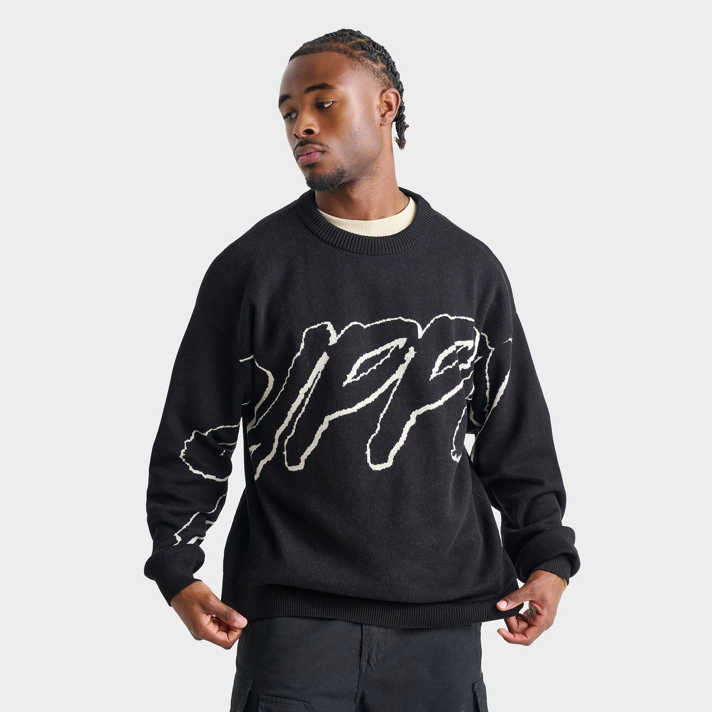 Click here for Supply & Demand Mens Knit Sweatshirt in Black Size... prices