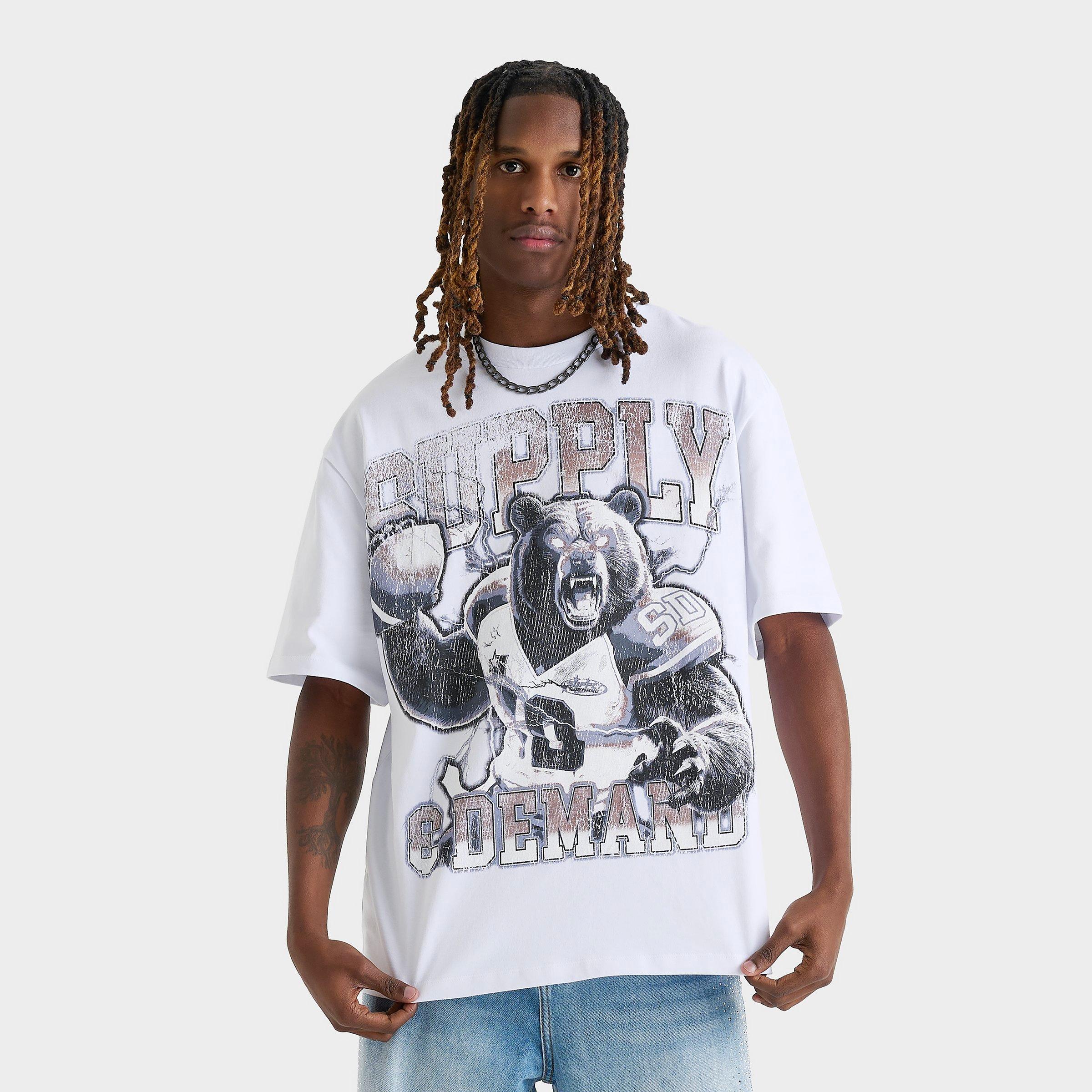 Click here for Supply & Demand Mens Fumble T-Shirt in White Size:... prices