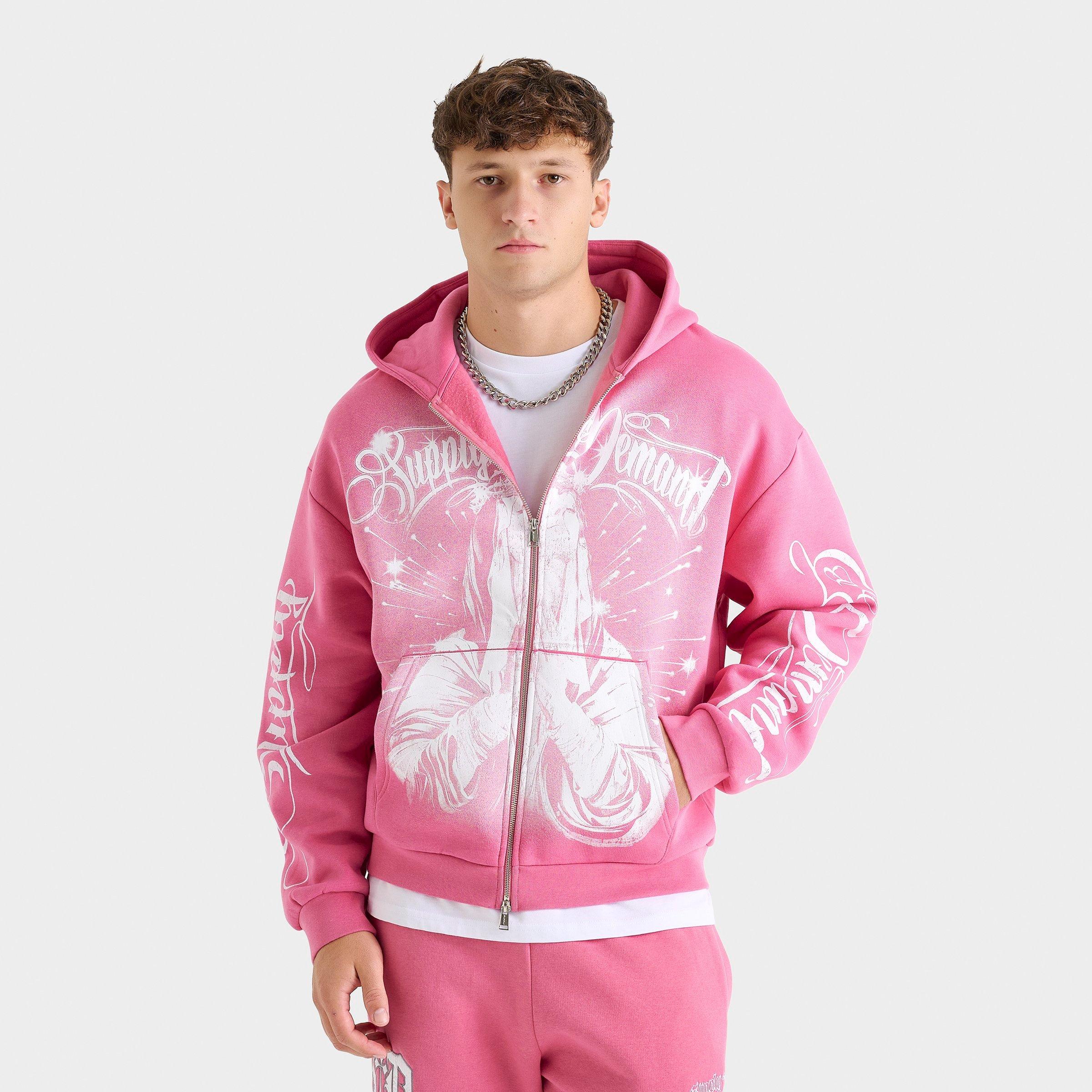 Click here for Supply & Demand Mens Fairfax Full-Zip Hoodie in Ch... prices