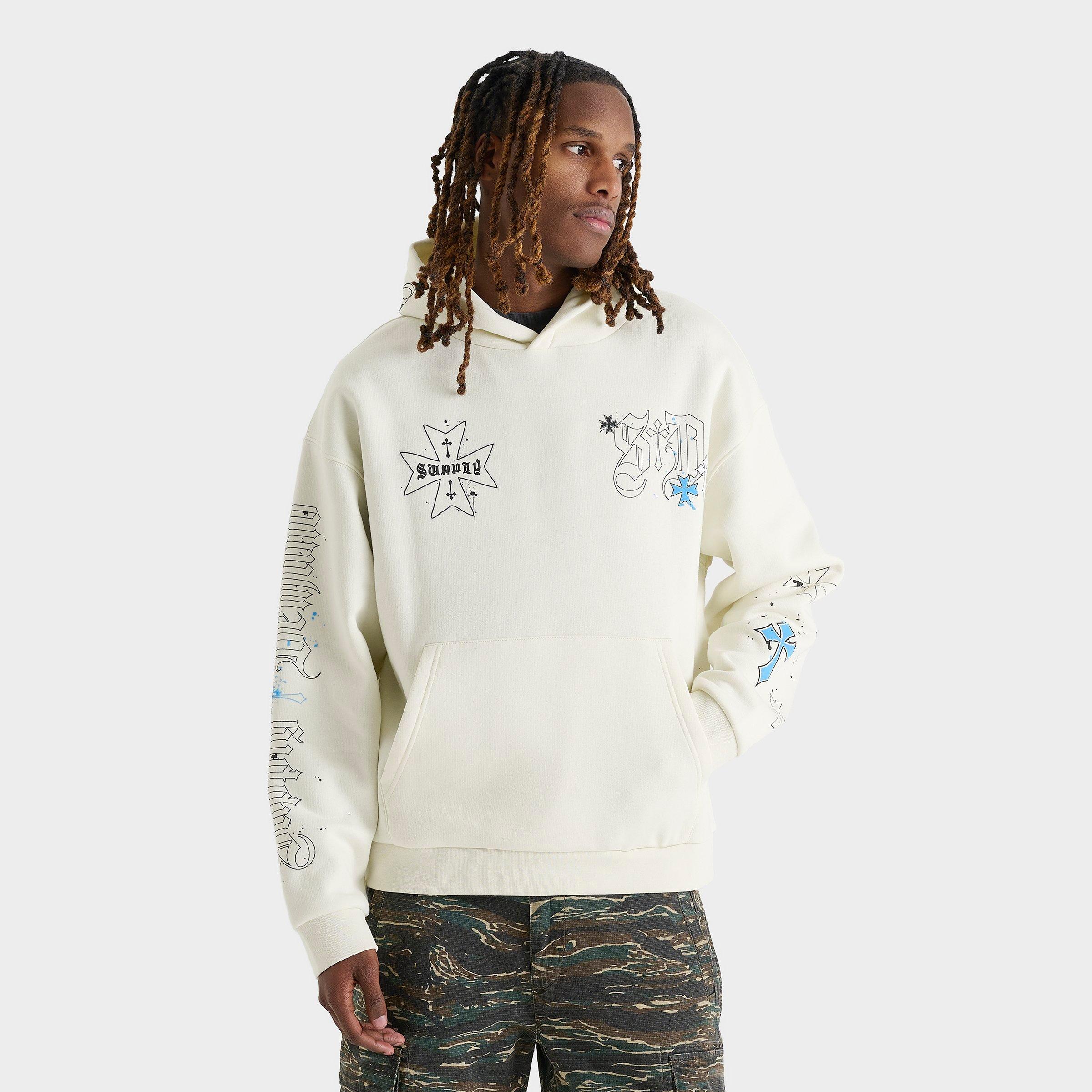 Click here for Supply & Demand Mens Opolis Hoodie in Vaporous Gre... prices