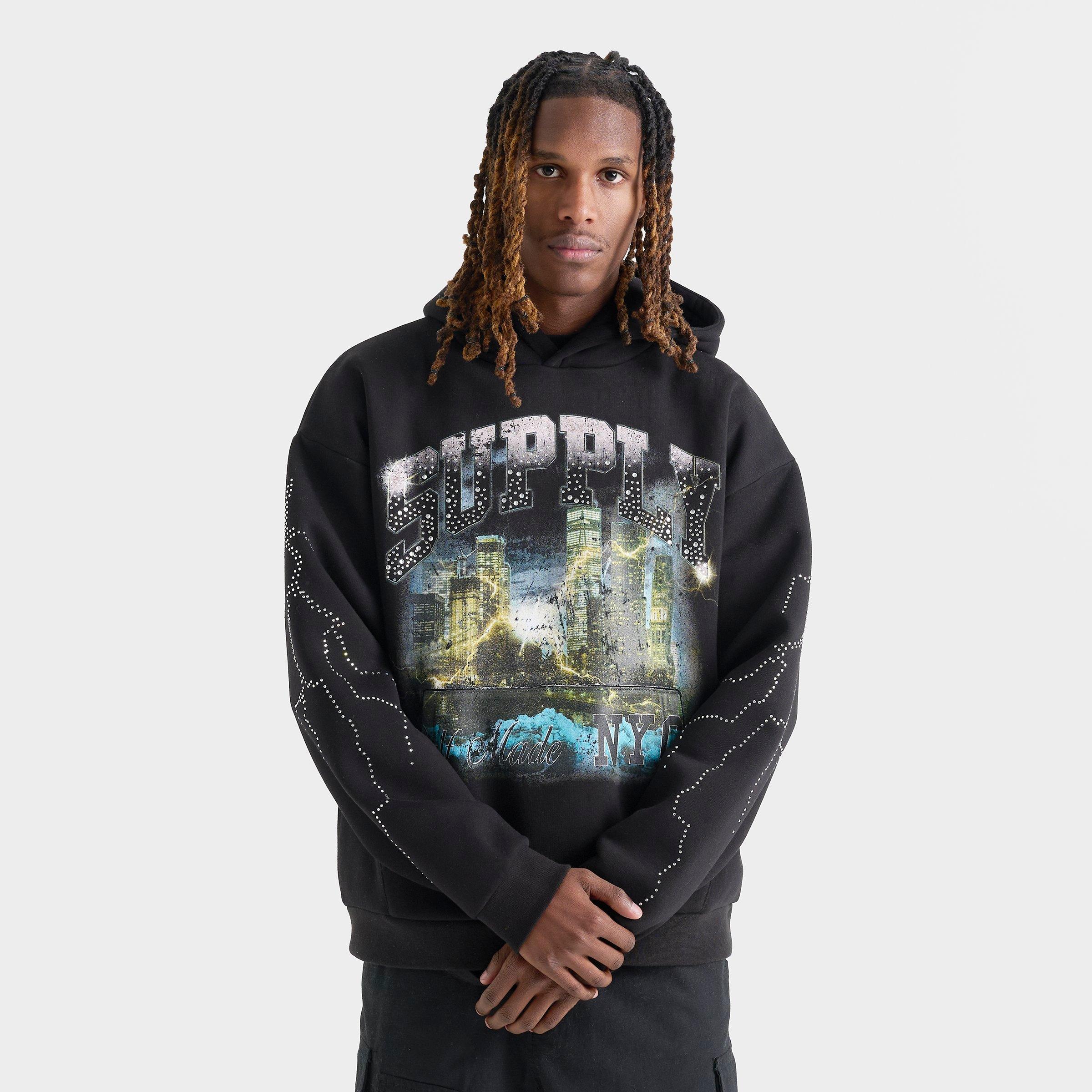 Click here for Supply & Demand Mens Times Hoodie in Black Size: 2... prices