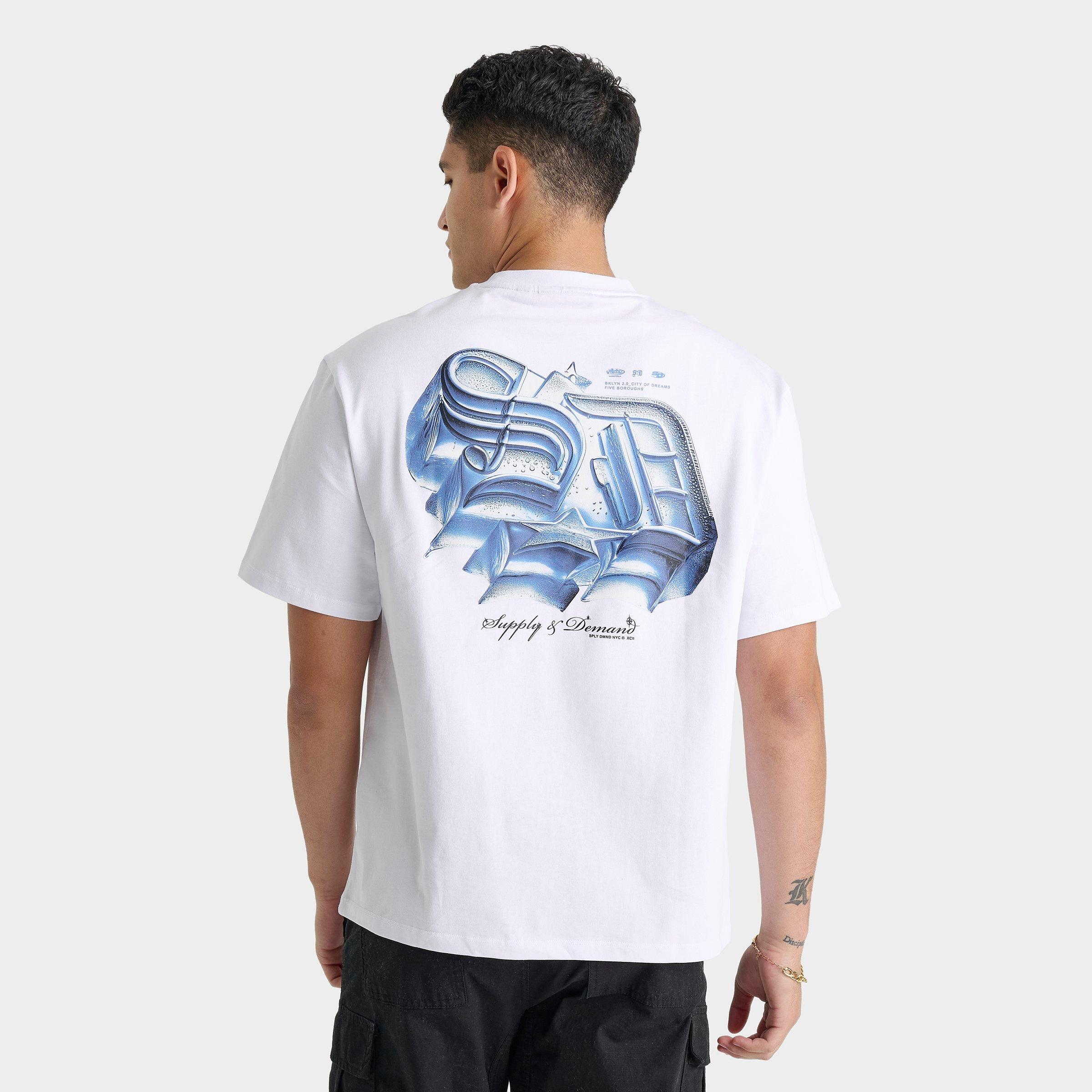 Click here for Supply & Demand Mens Sub Zero T-Shirt in White Siz... prices