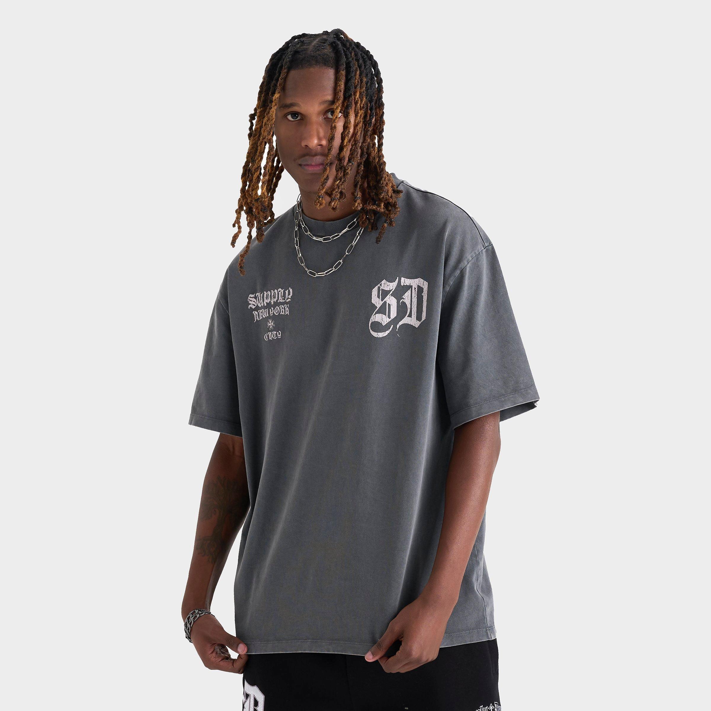 Click here for Supply & Demand Mens Halo T-Shirt in Washed Black... prices