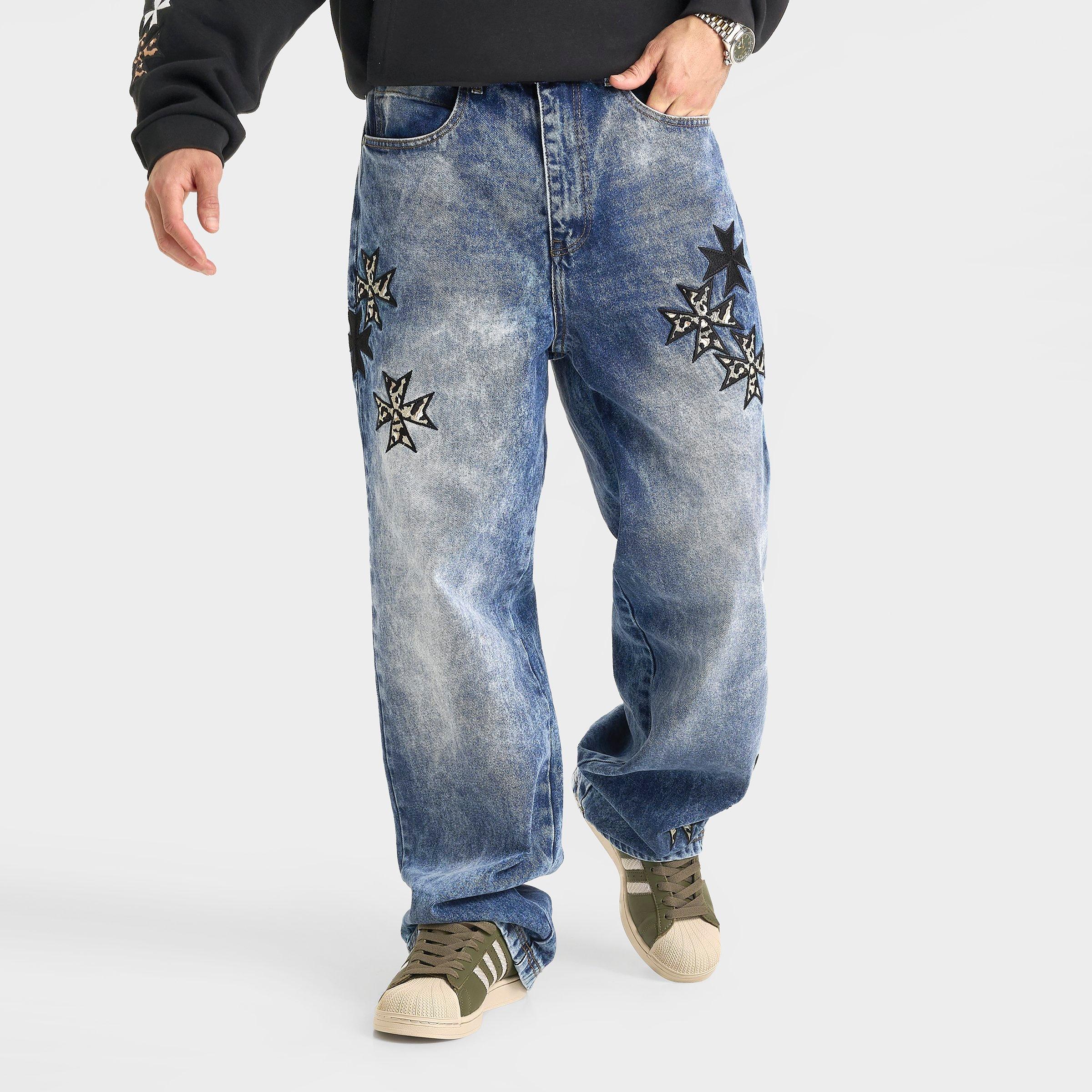 Click here for Supply & Demand Mens Slater Baggy Denim Jeans in M... prices