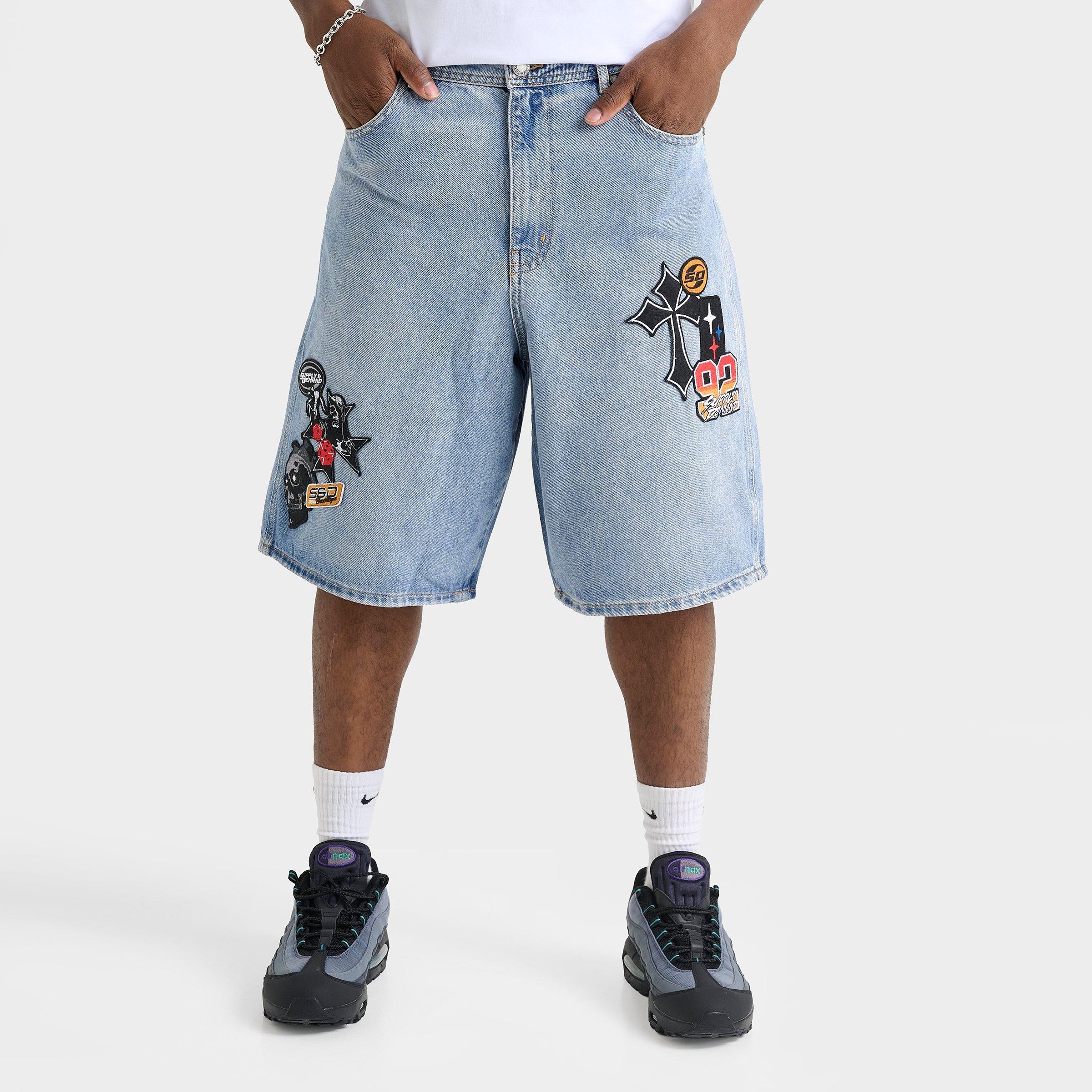Click here for Supply & Demand Mens Mesa Denim Shorts in Indigo S... prices